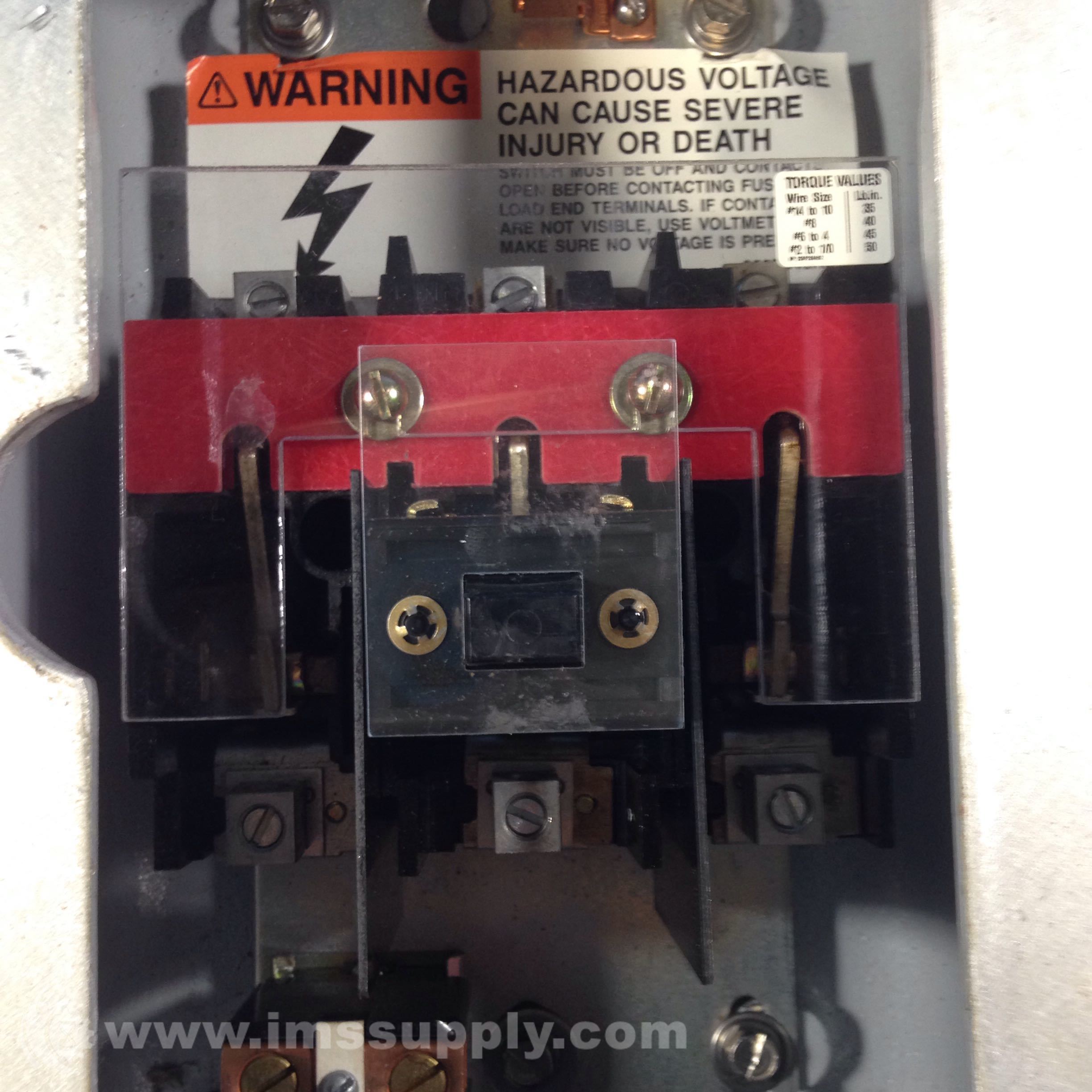 Appleton EDS-3036 30 Amp 600 VAC Disconnect Switch - IMS Supply