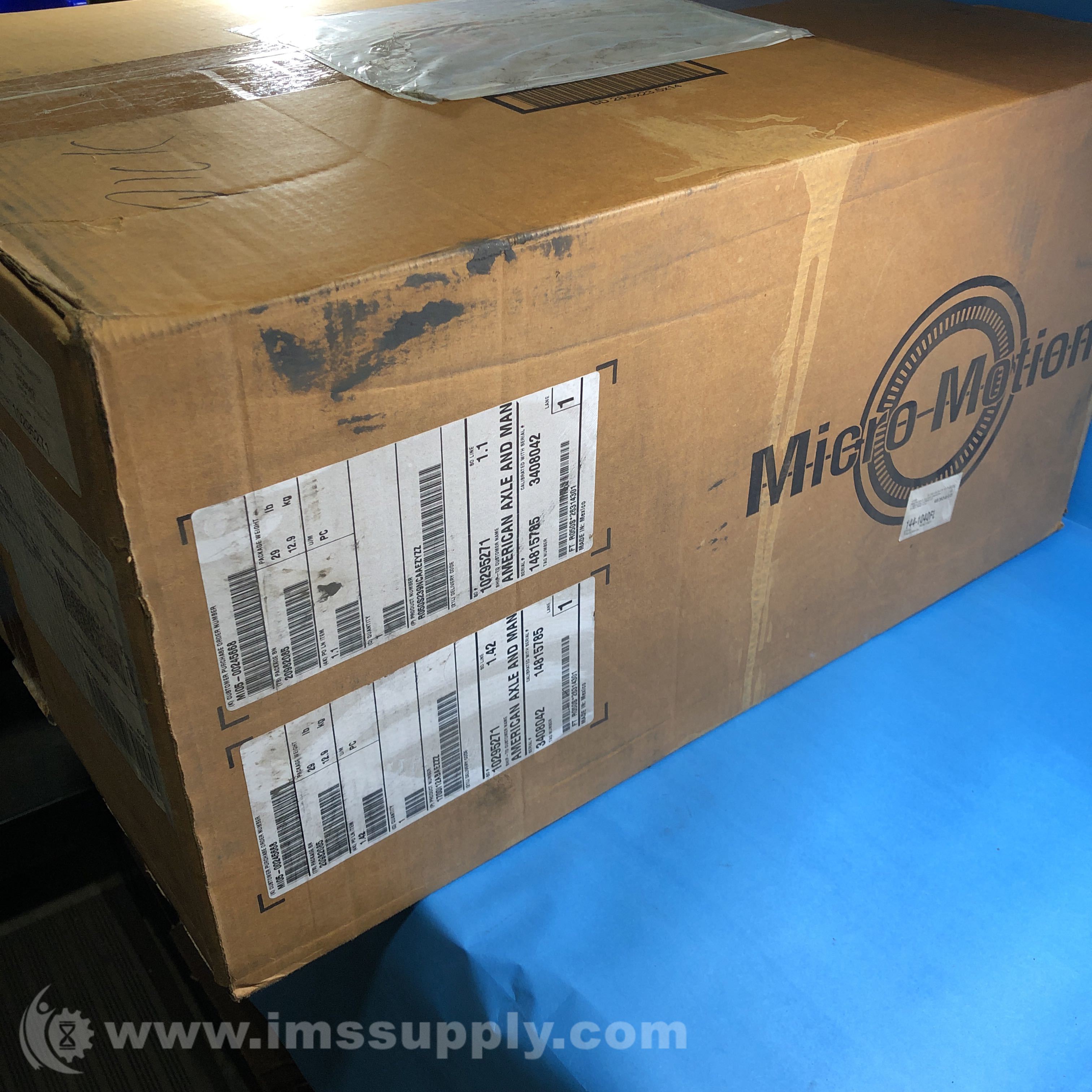 Micro Motion FT R050S R-Series Coriolis Meter - IMS Supply