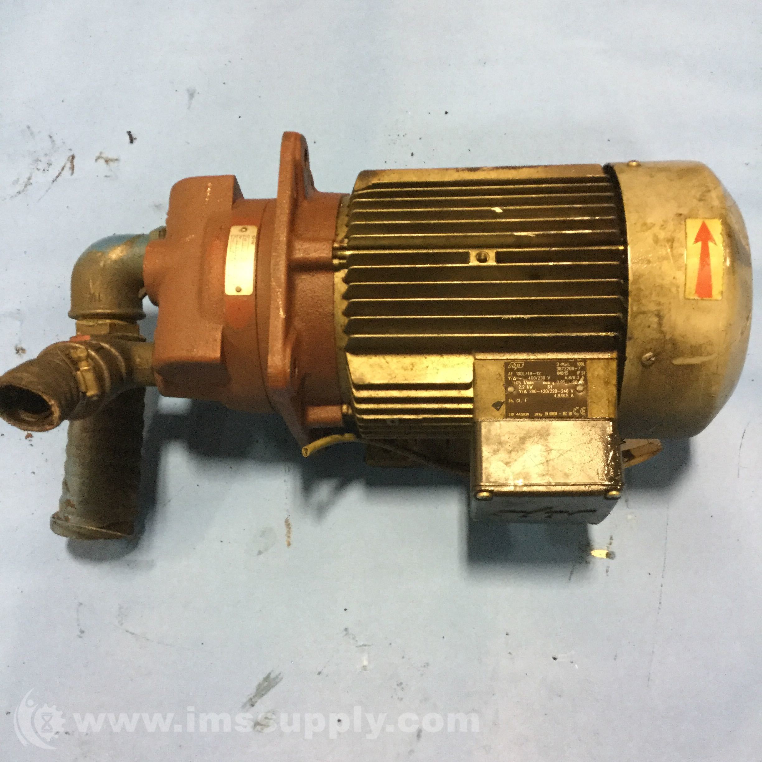 Atb Flendor AF 100L/4H-12 Pump 58L/Min 15GPM - IMS Supply