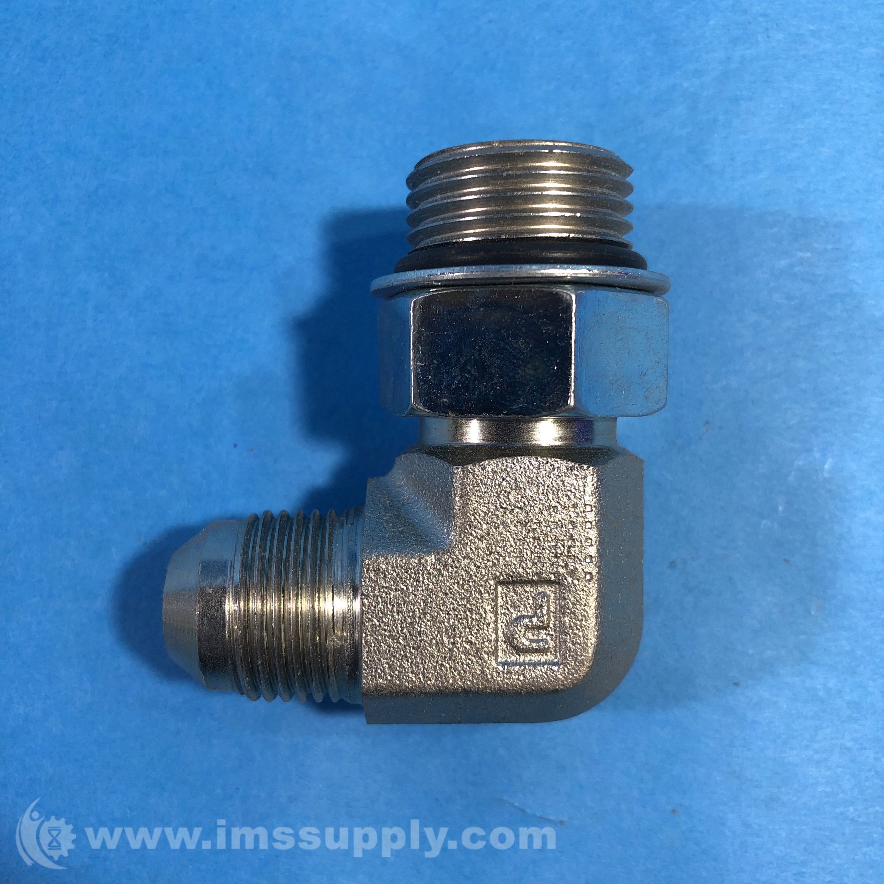 Parker Male JIC x Male NPT O-ring Boss, 90 Degree Elbow Fitting - IMS Supply