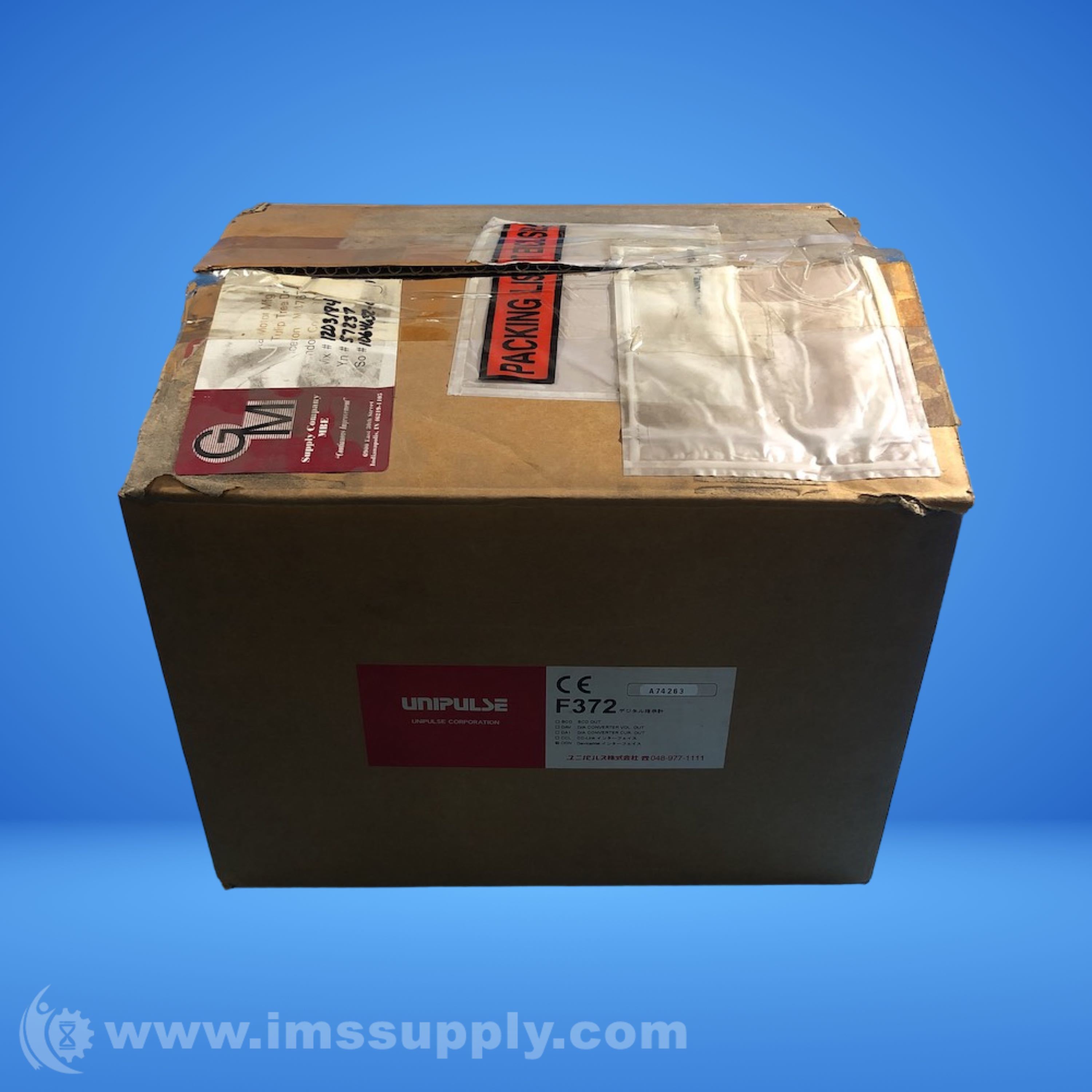 Unipulse F372 Digital Indicator - IMS Supply