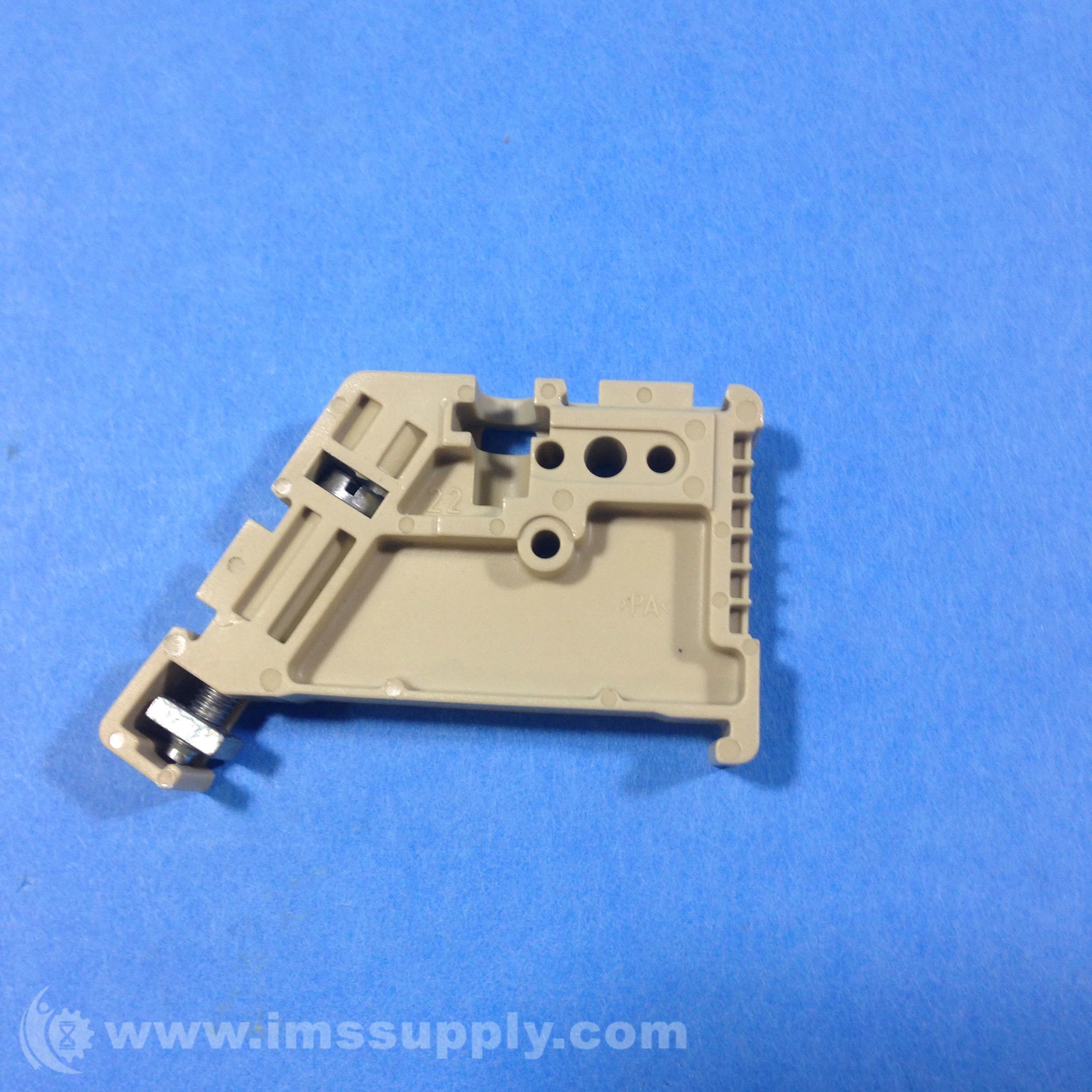 Weidmuller EW-35 Terminal Block End Braket - IMS Supply