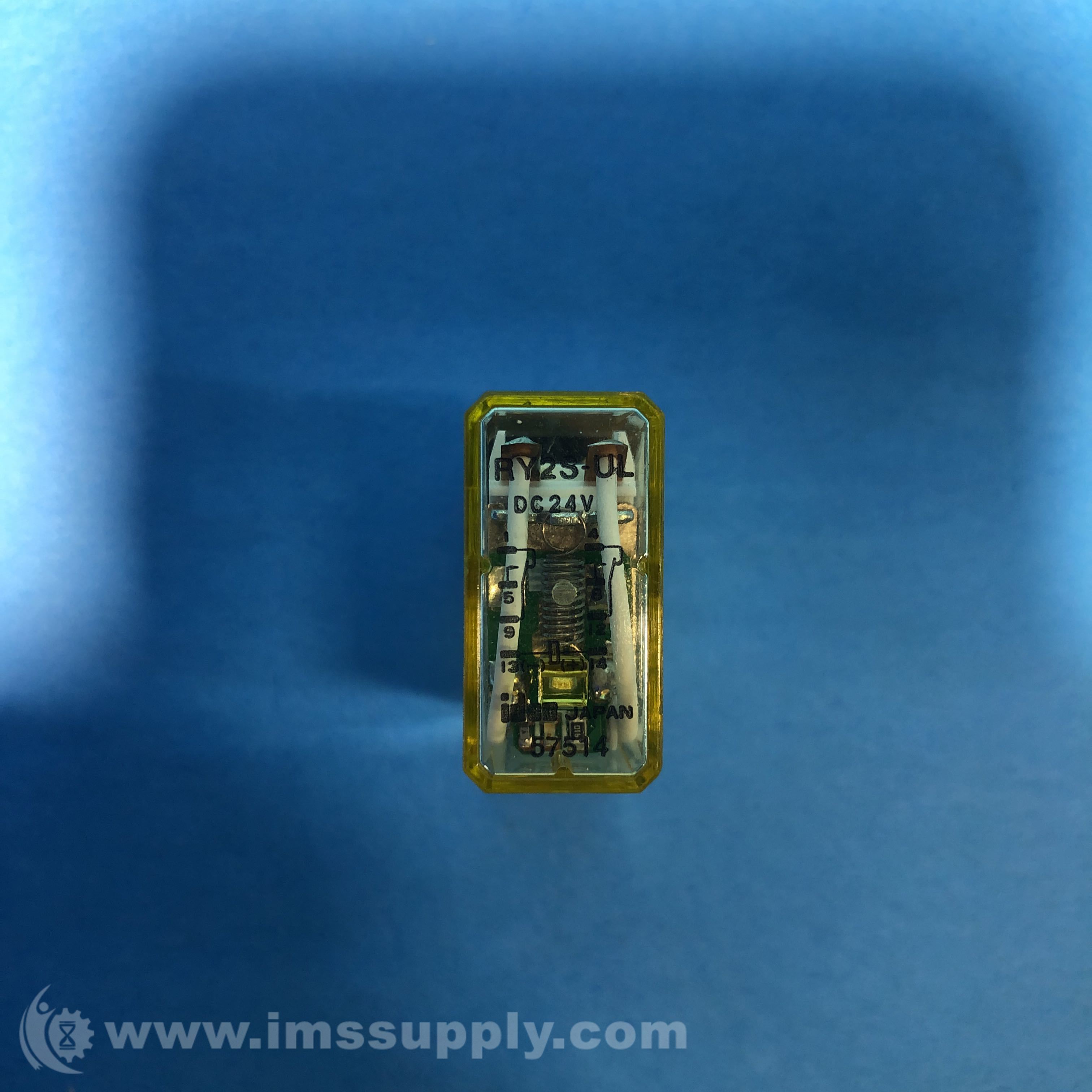 Idec RY2S-UL Plug-In Relay, DPDT, 3A, 24VDC - IMS Supply