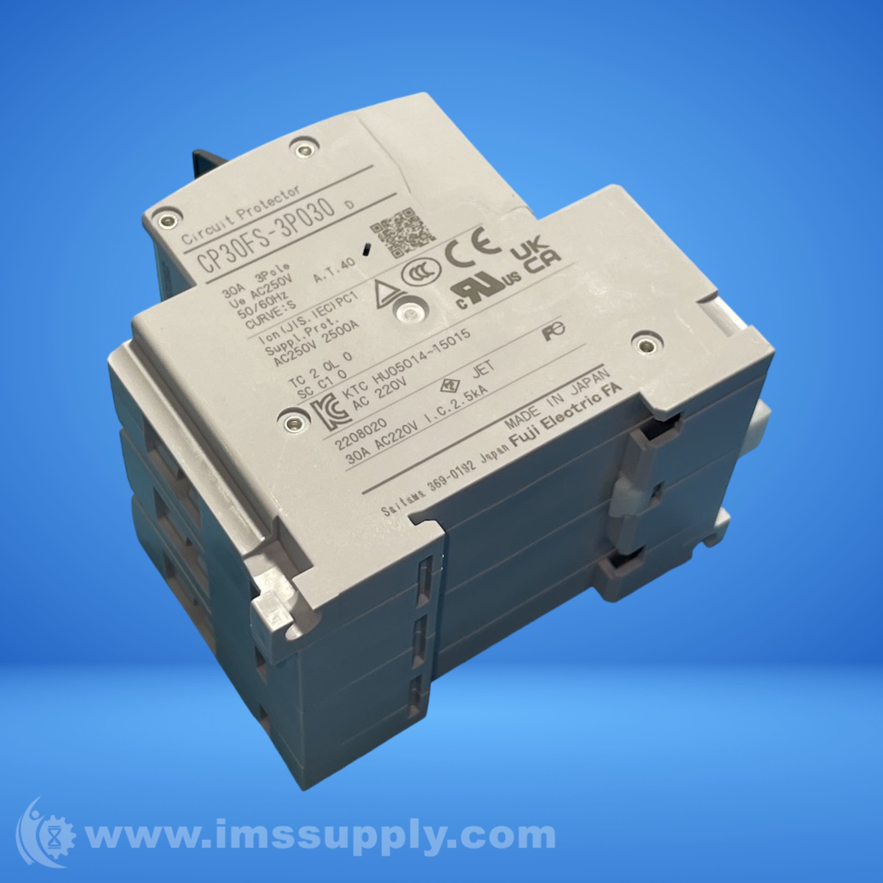 Fuji Electric CP30FS-3P030 Circuit Protector - IMS Supply