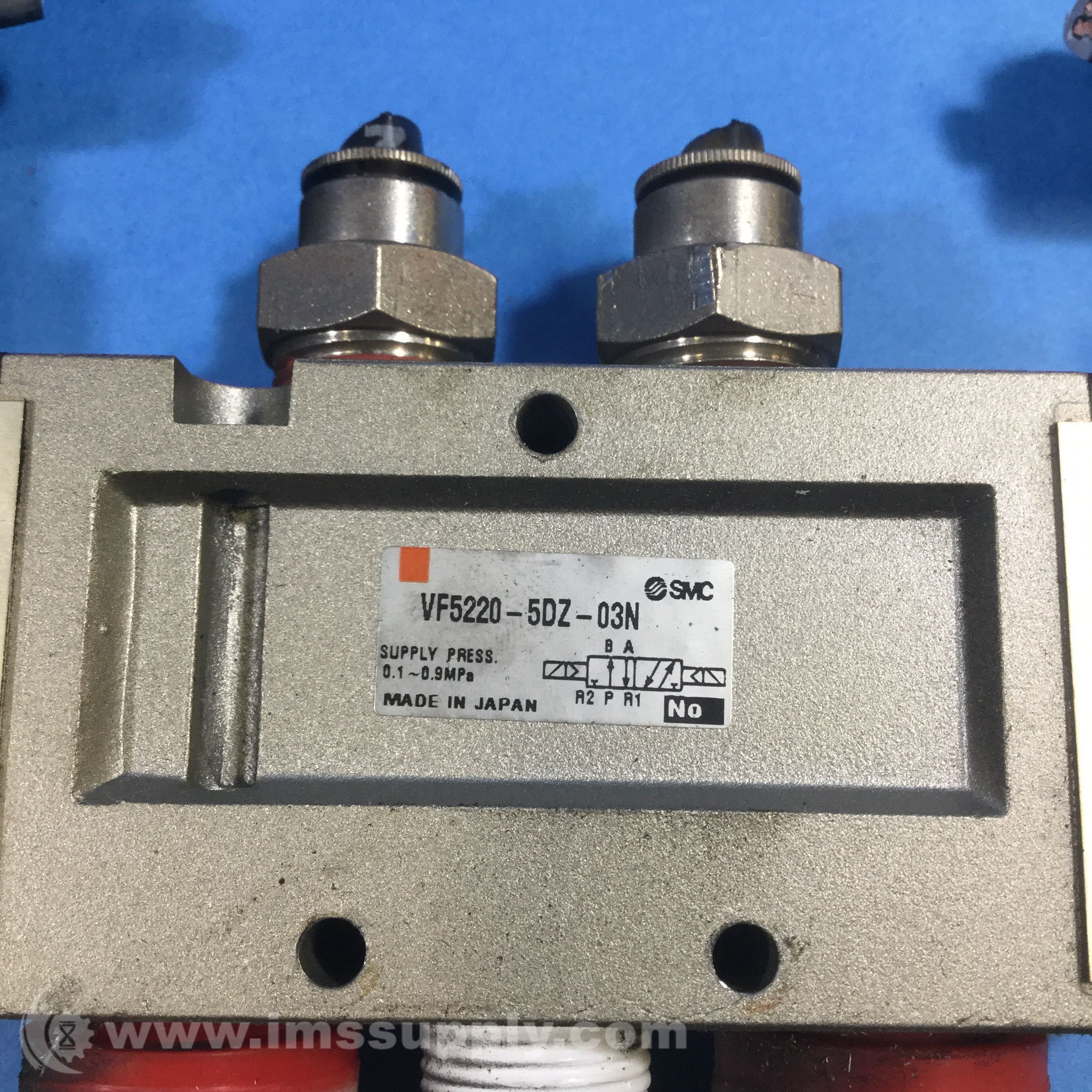 SMC VF5220-5DZ-03N 5-Port Solenoid Valve - IMS Supply