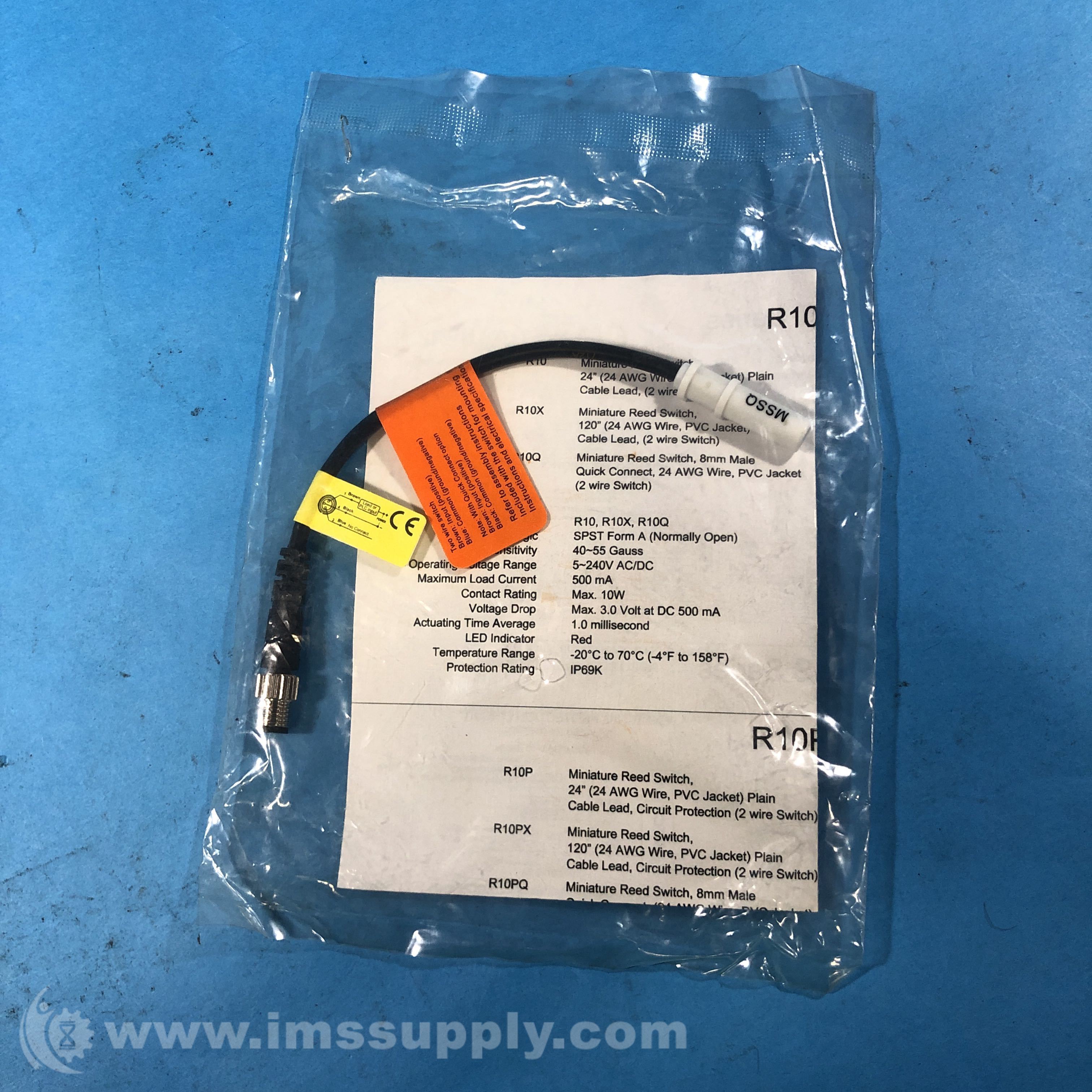 BIMBA MSSQ Solid State Switch 2wire 24vdc 300ma M/connector - IMS Supply