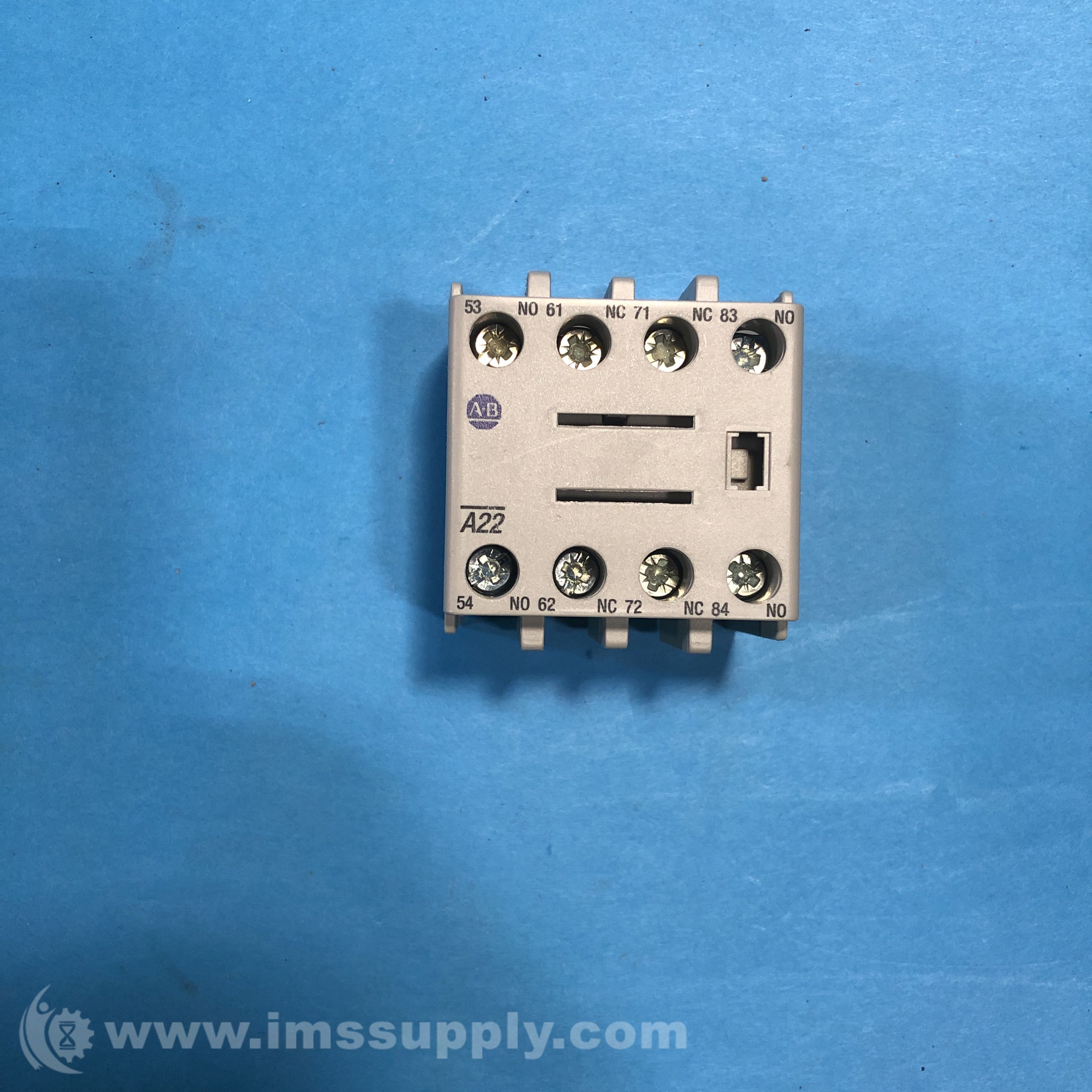 Allen Bradley 100-FA22 Auxiliary Contact Block - IMS Supply