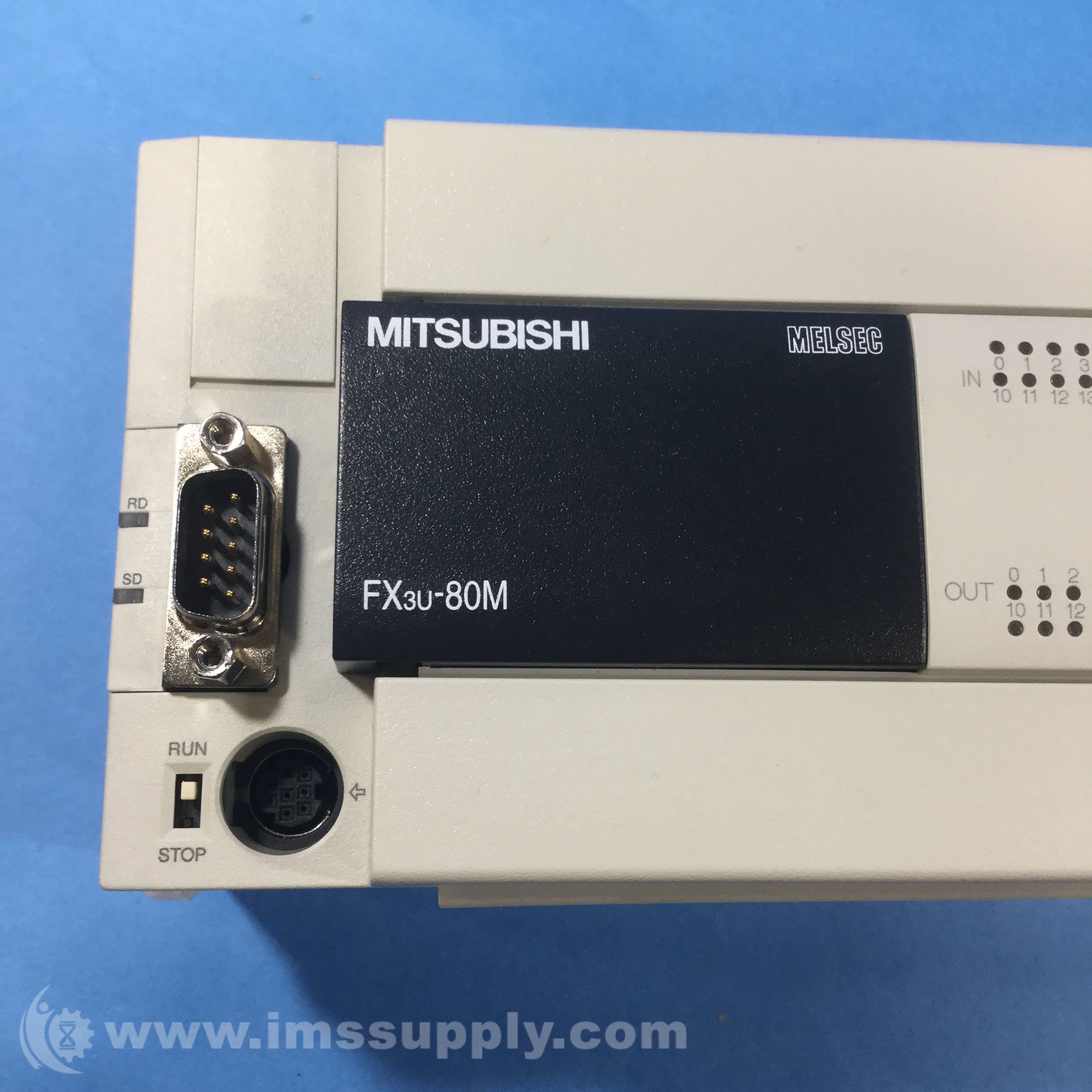Mitsubishi FX3U-80MR/DS Programmable Controller - IMS Supply
