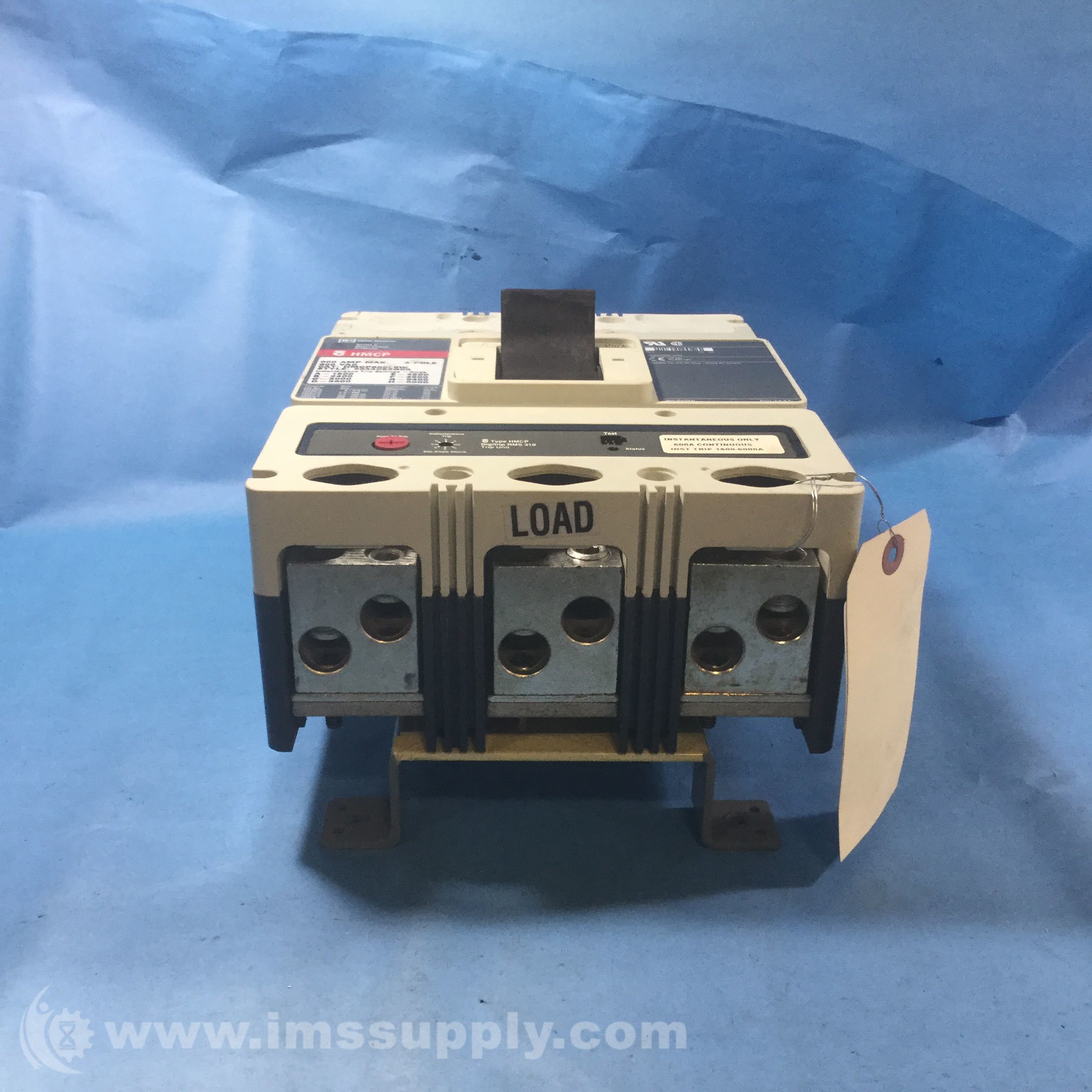Cutler Hammer HMCP600L6W Circuit Breaker, Molded Case - IMS Supply