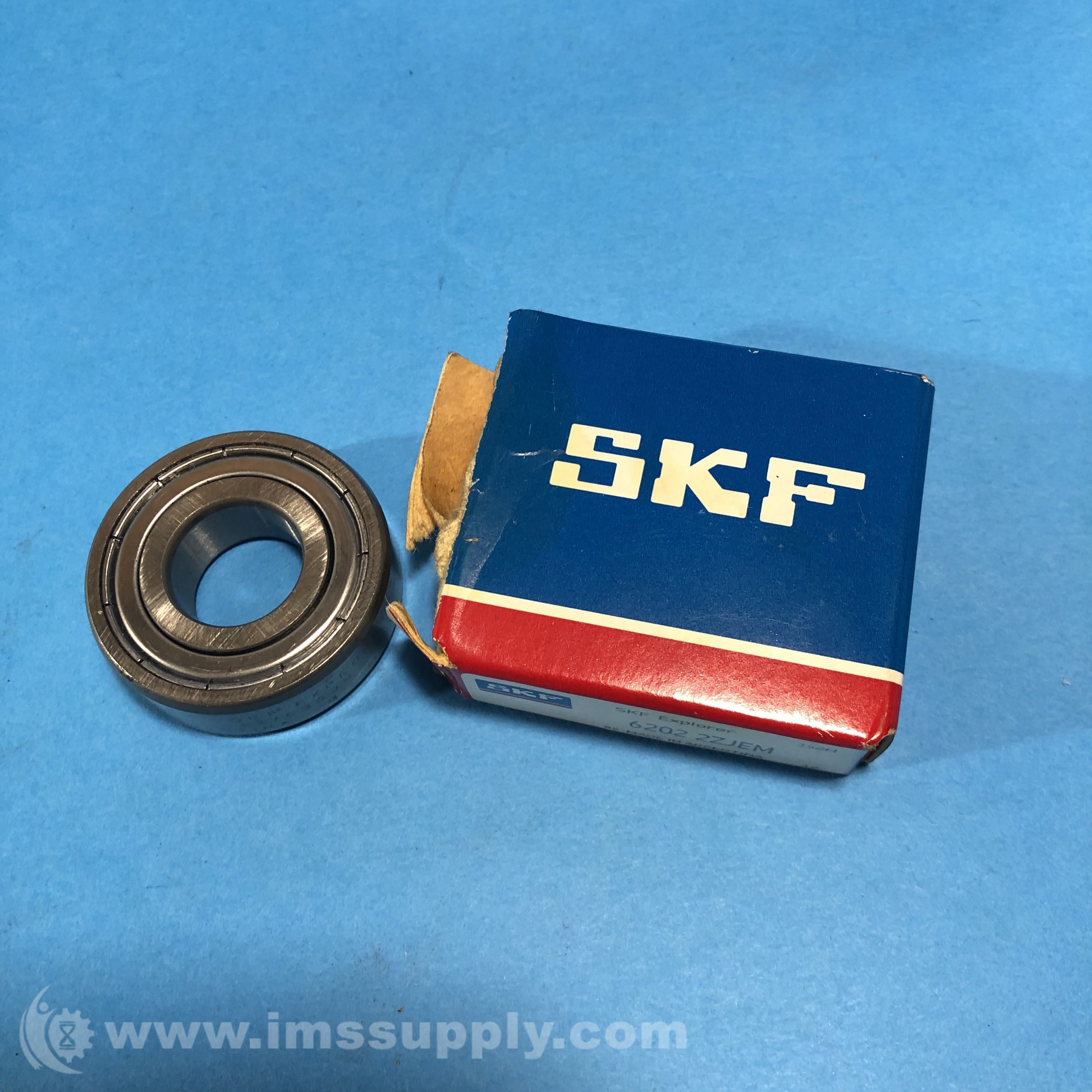 SKF 6202 2ZJEM Deep Groove Ball Bearing - IMS Supply
