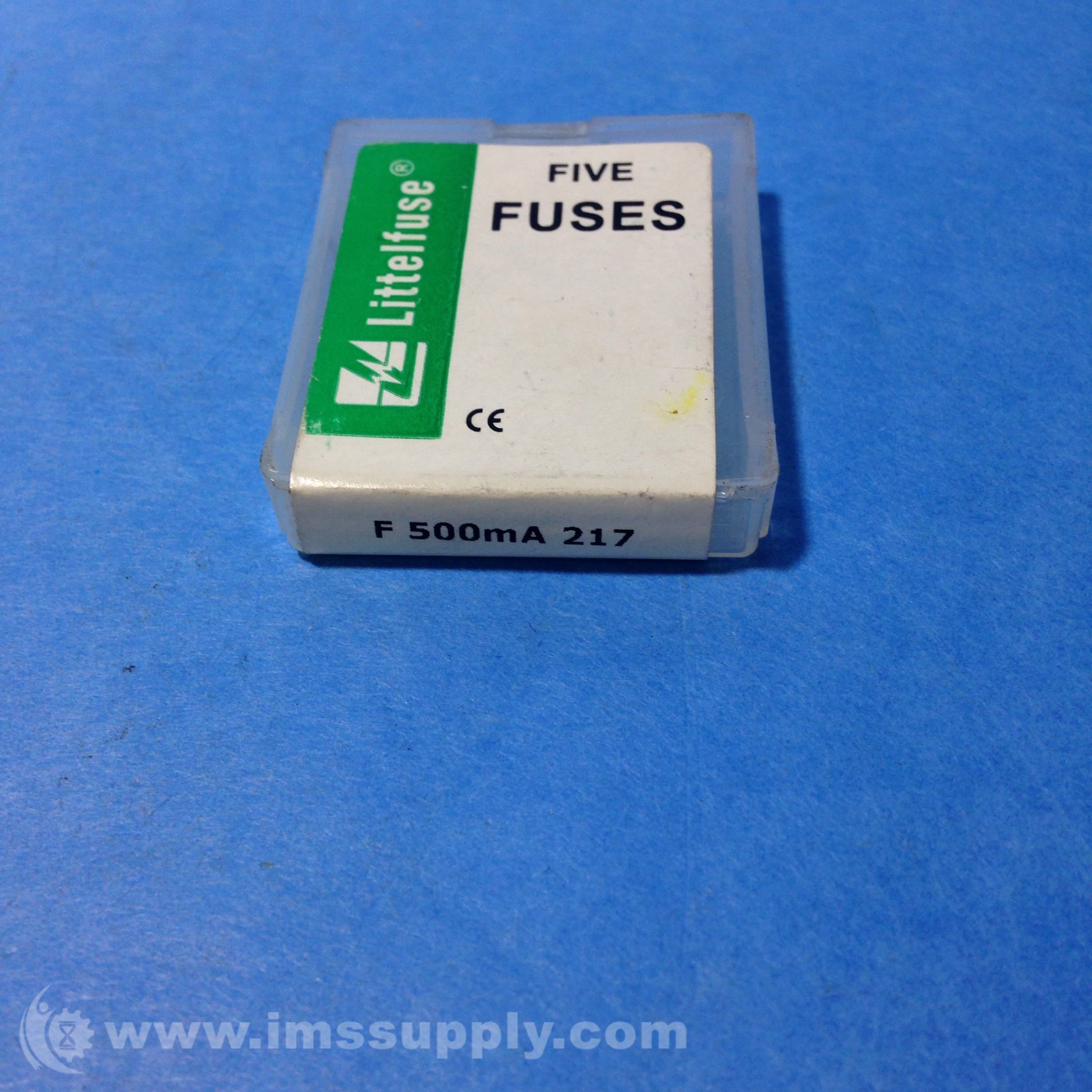 Littelfuse F-500MA-217 Fuse - IMS Supply