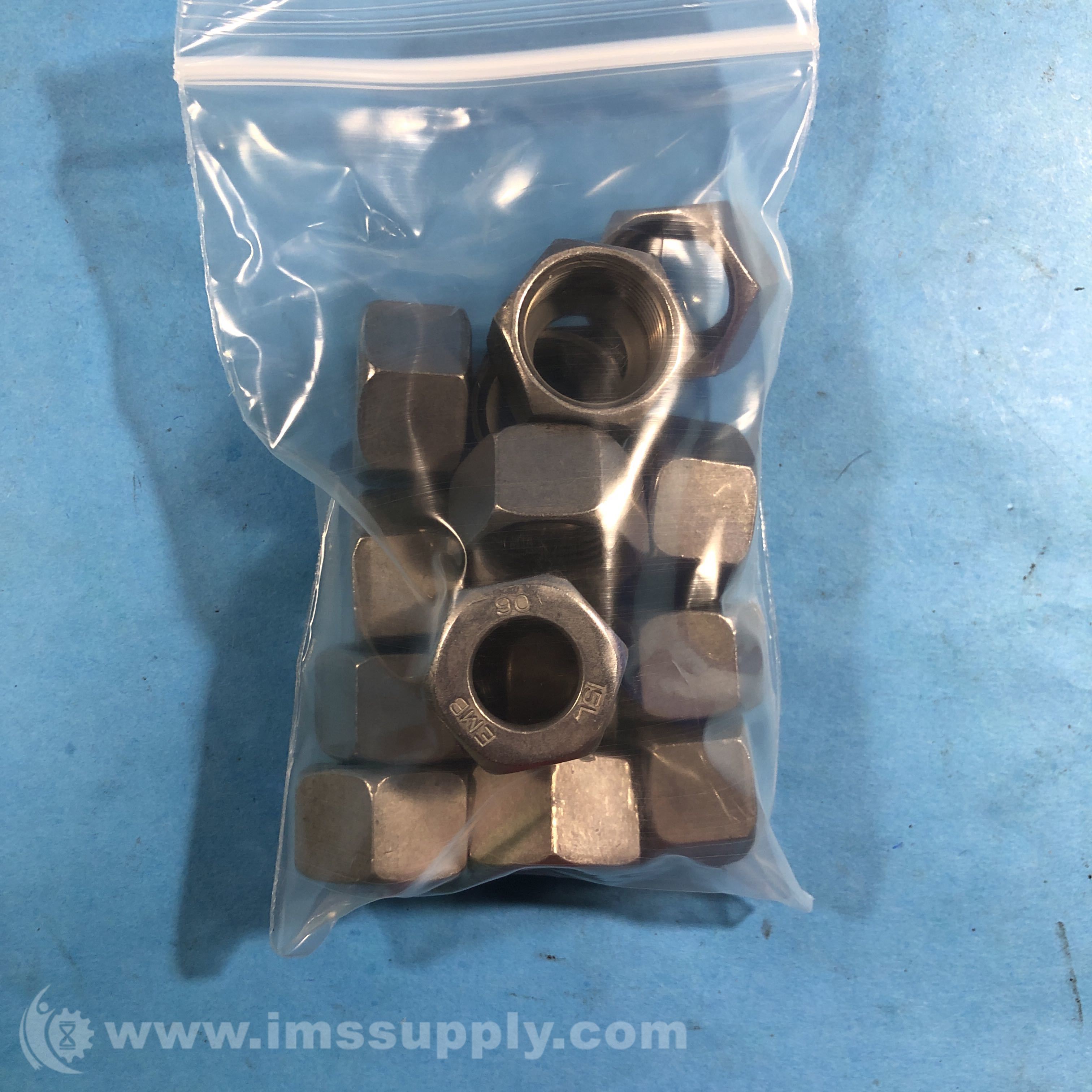 Emb 90 15L Pack of 14 Stainless Steel Sealing Nuts - IMS Supply
