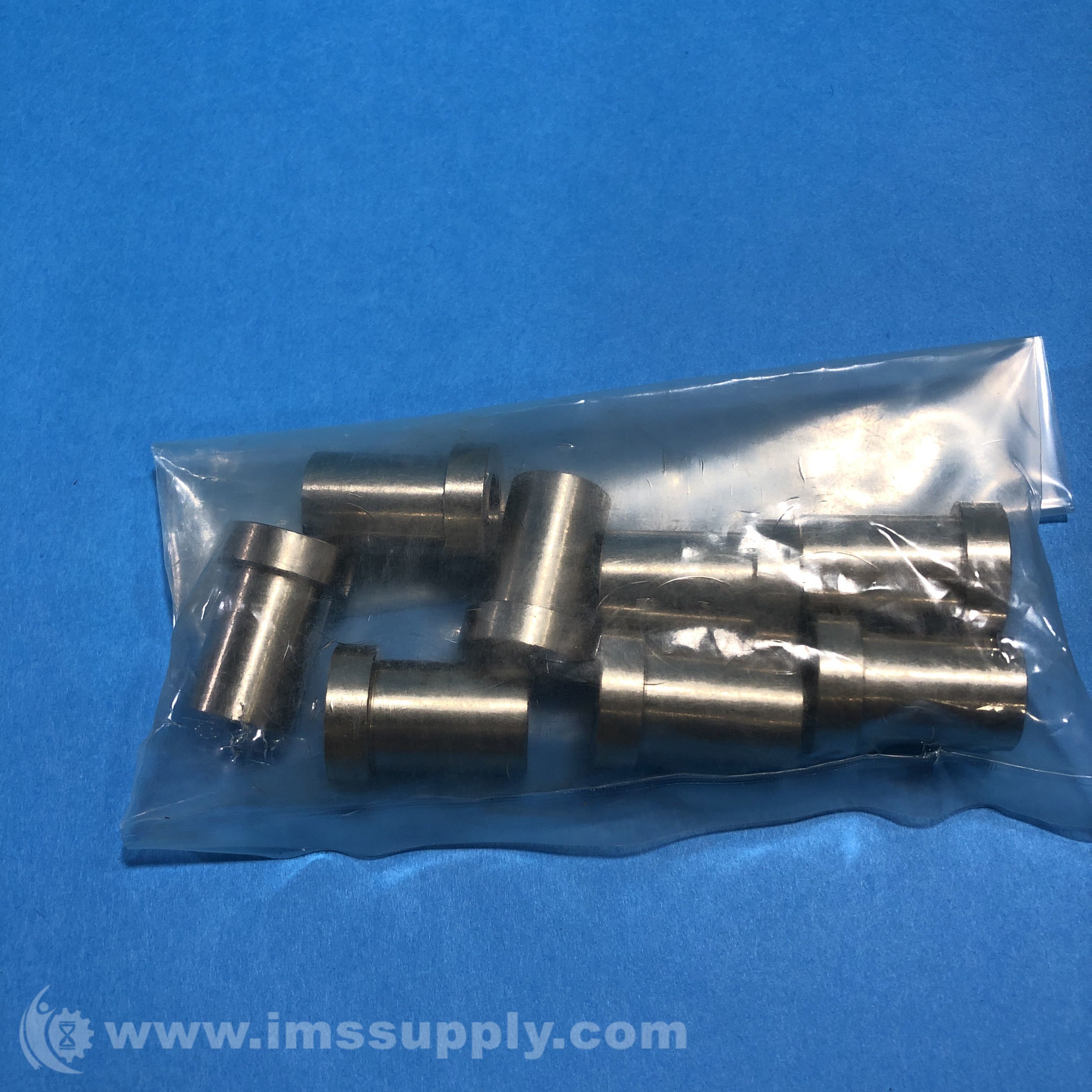 Pack of 8 Press-Fit Stainless Steel Drill Bushings with Head - IMS Supply