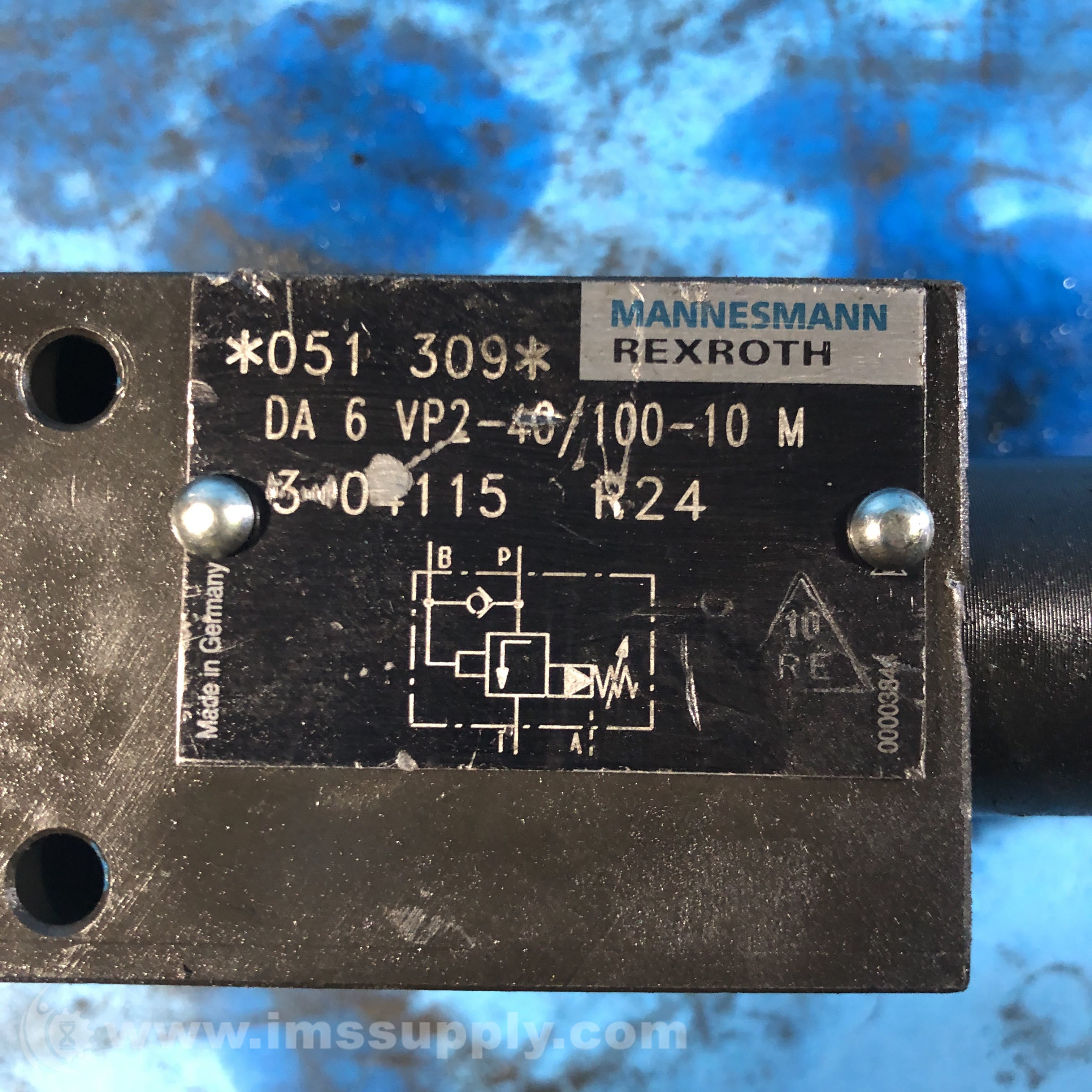 Rexroth DA 6 VP2-40/100-10M Valve - IMS Supply