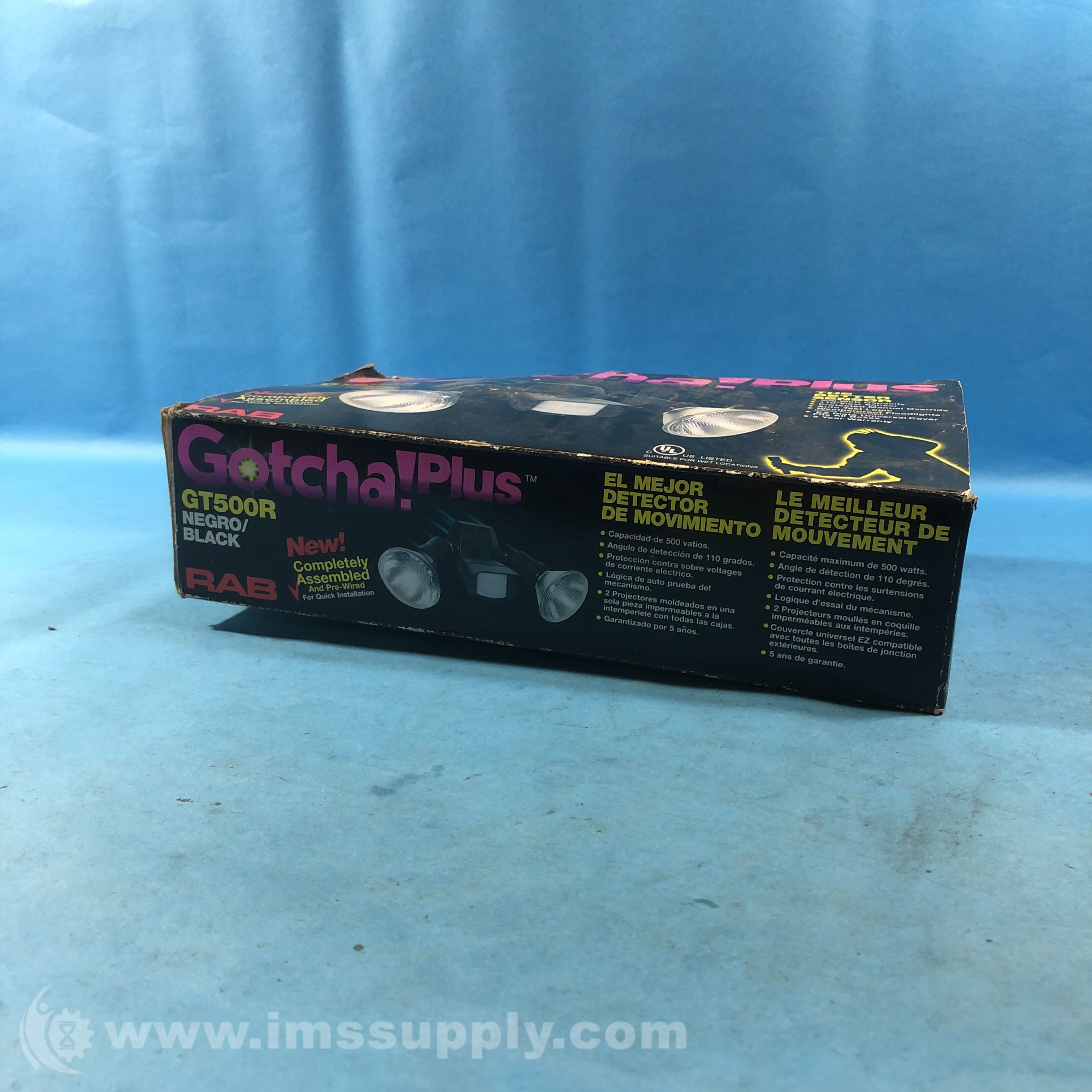 RAB Lighting GT500R Gotcha Plus Polycarbonate Floodlight Kit - IMS Supply