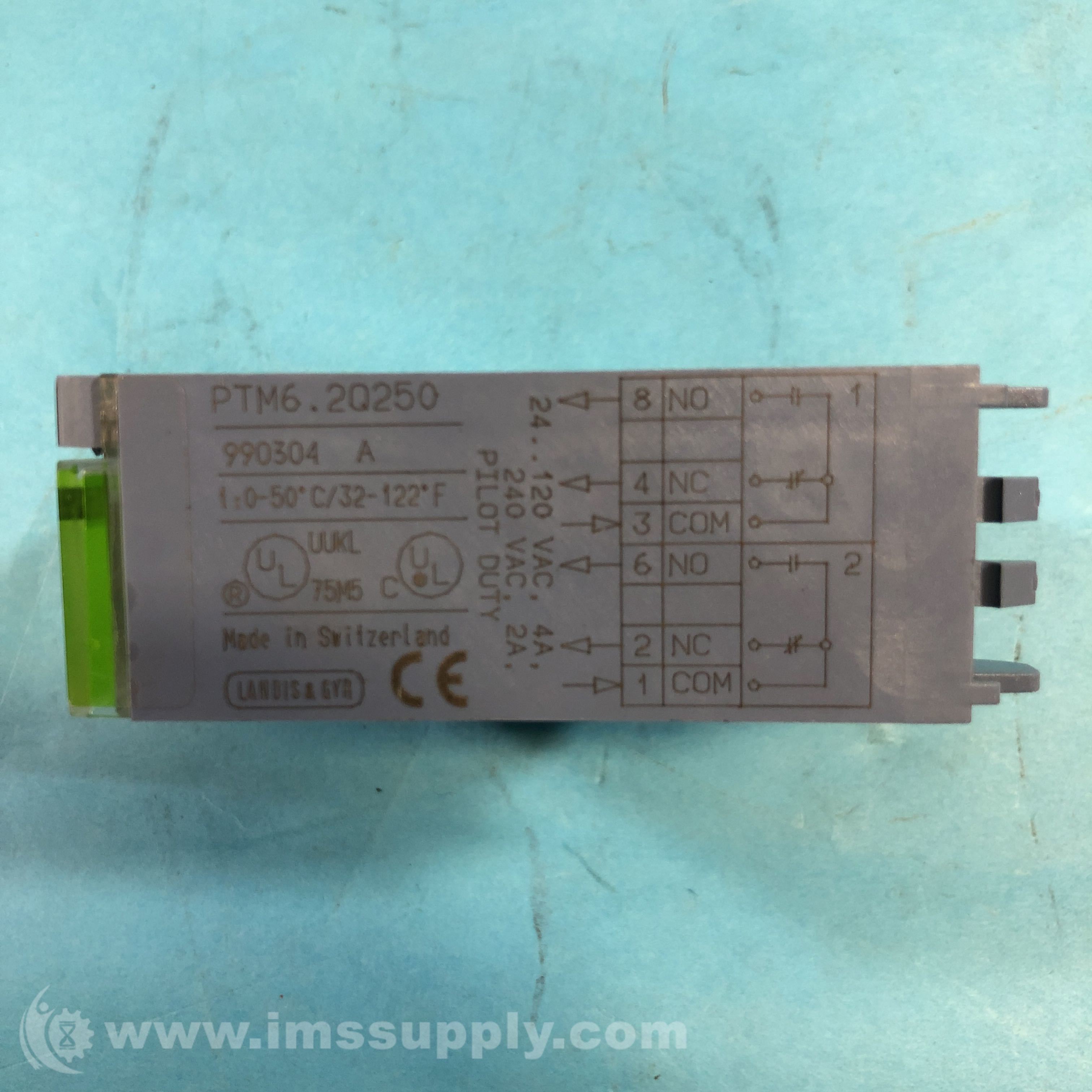 Siemens PTM6.2Q250 Point Termination Module, 2 point, Digital - IMS Supply