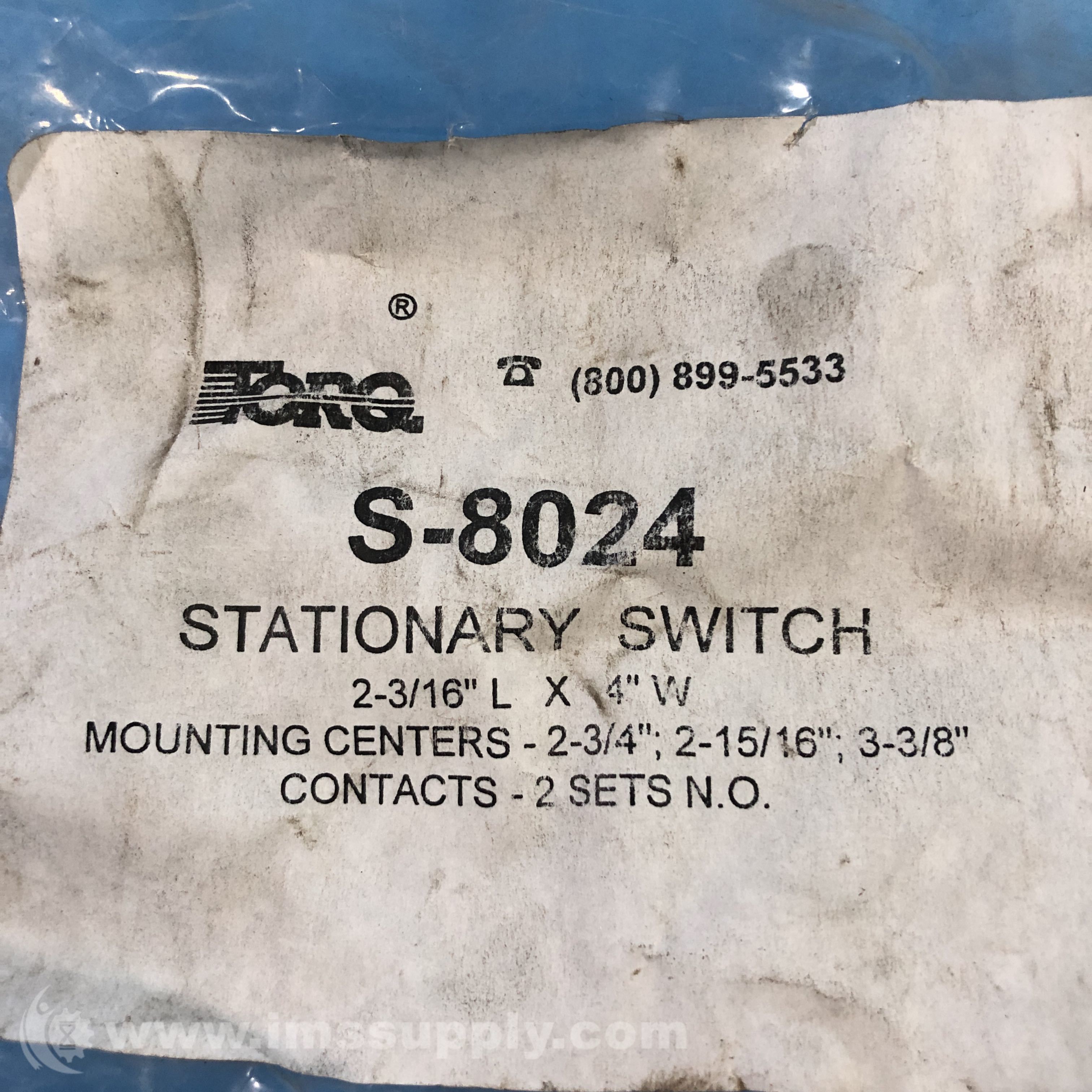 Torq S-8024 Stationary Switch - IMS Supply