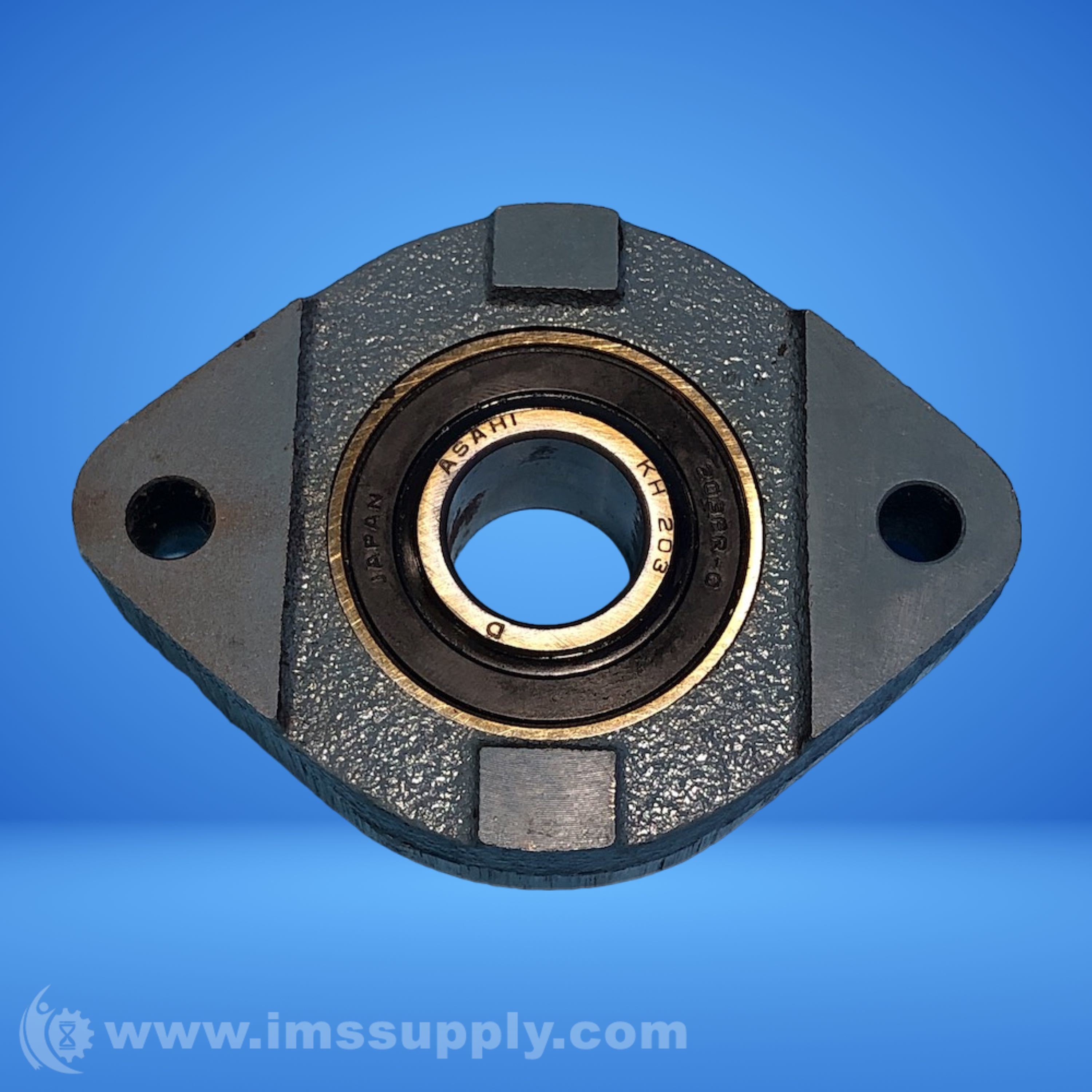 Asahi LCTE203K 2 Bolt Flange Mount Bearing - IMS Supply