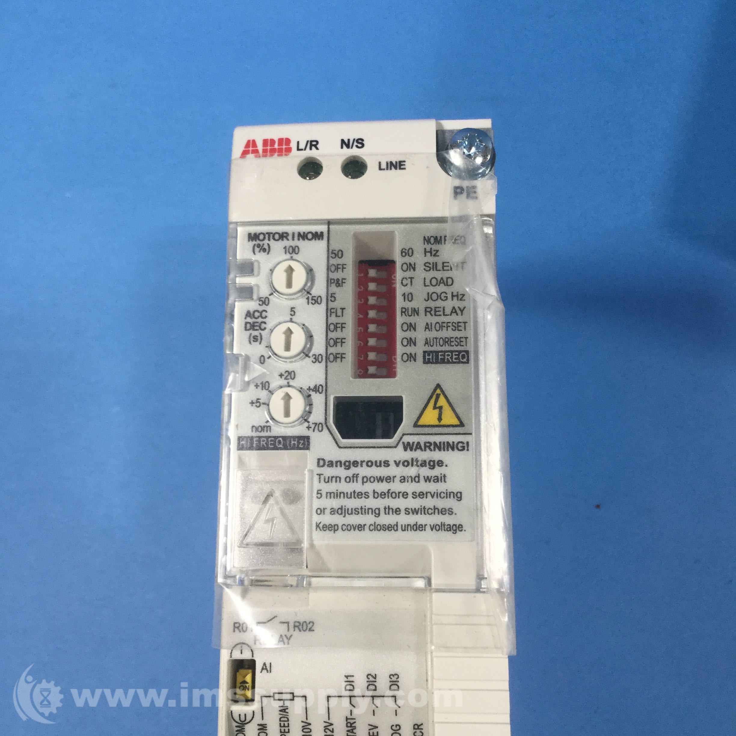 ABB ACS55-01E-01A4-2 AC Drive, ACS55 Series - IMS Supply