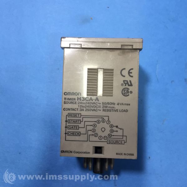Omron H3CA-A Timer, H3CA Series, Multifunction, Solid State - IMS Supply