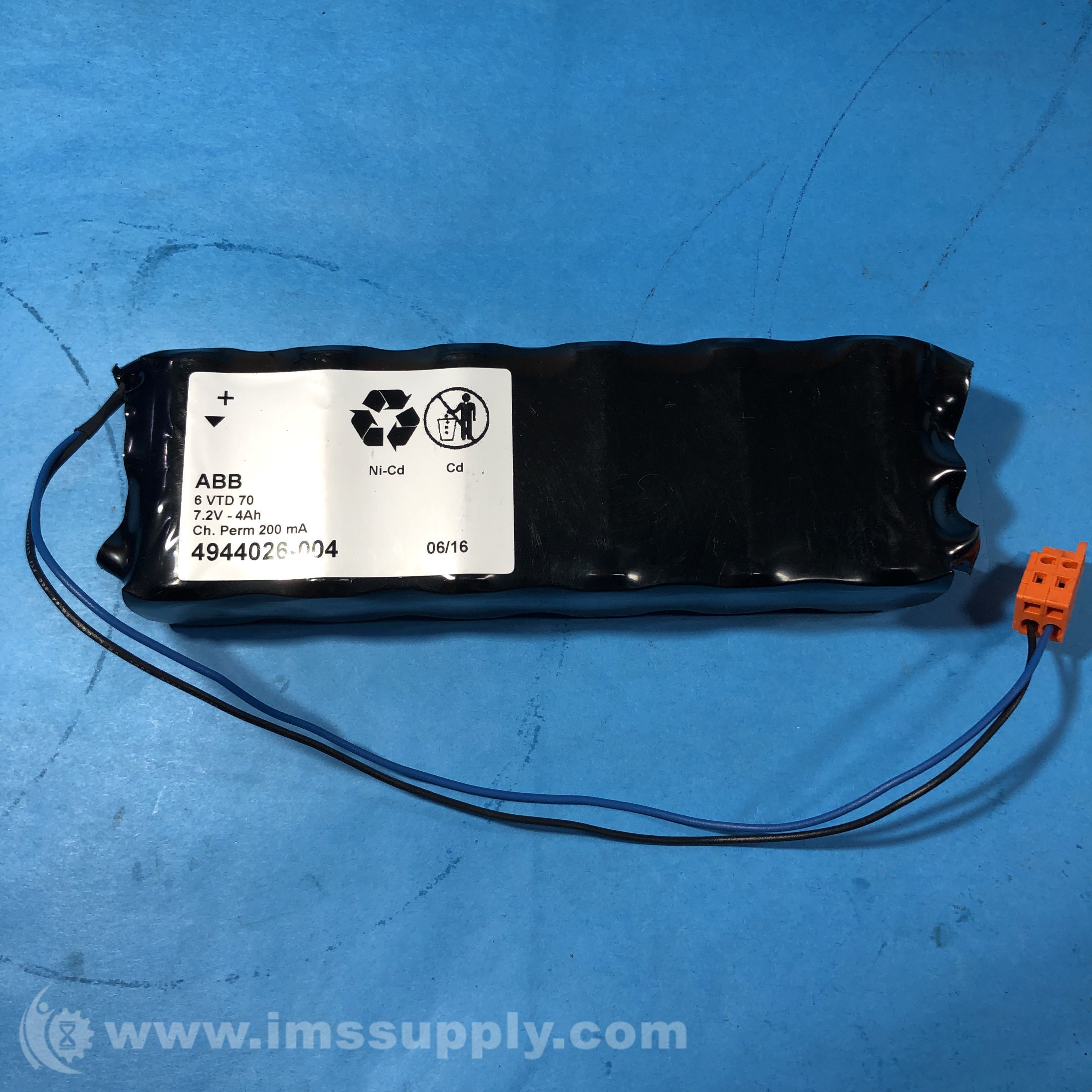 ABB 4944026-004 Robot Battery - IMS Supply