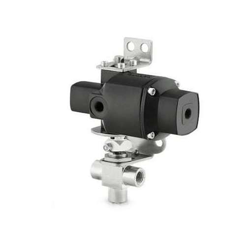 Swagelok SS-45XF8-53S SS 1-Piece 40 Series 3-Way Ball Valve - IMS Supply