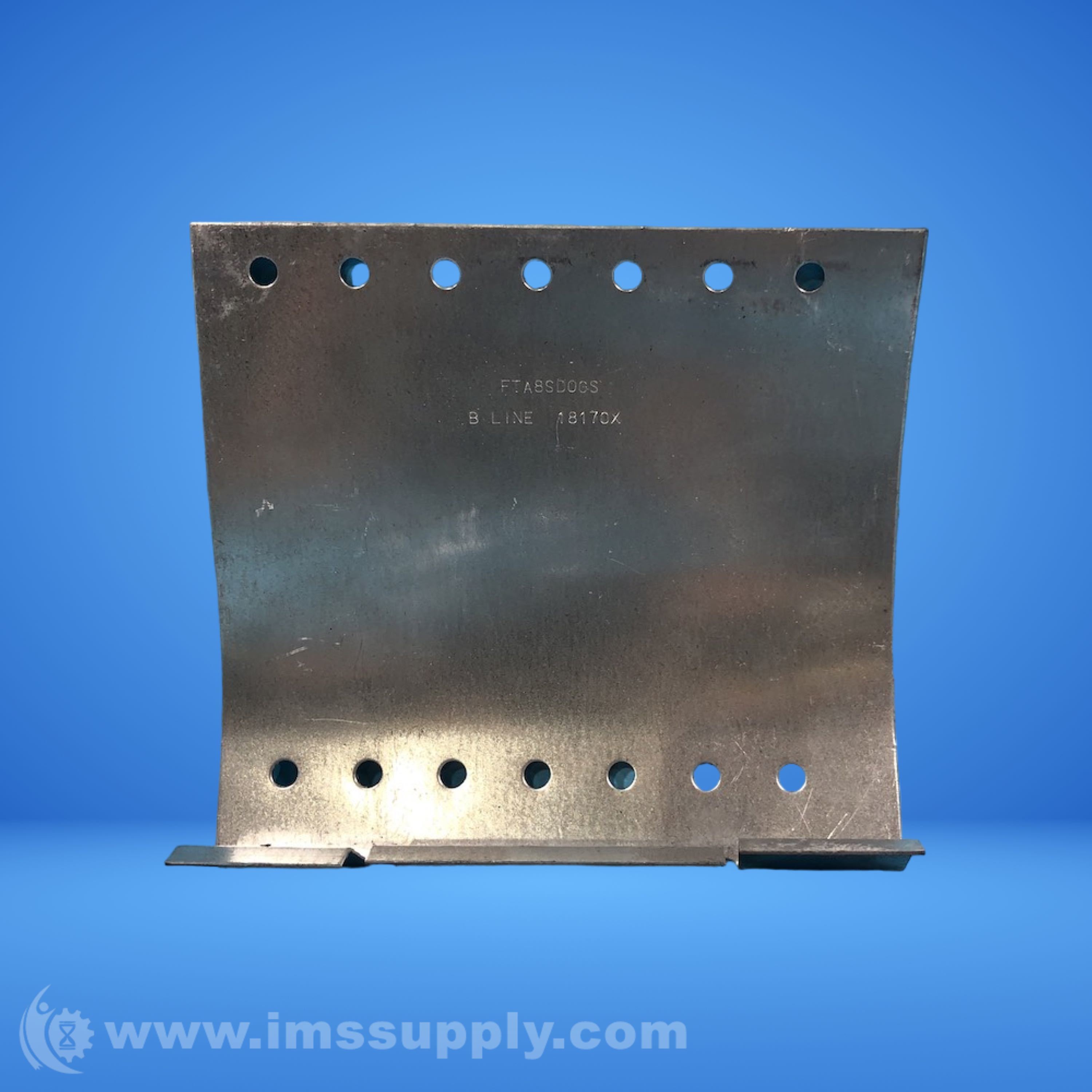 B-LINE FTA8SDOGS Flextray Drop Out, Pre-galvanzied Zinc, Steel - IMS Supply