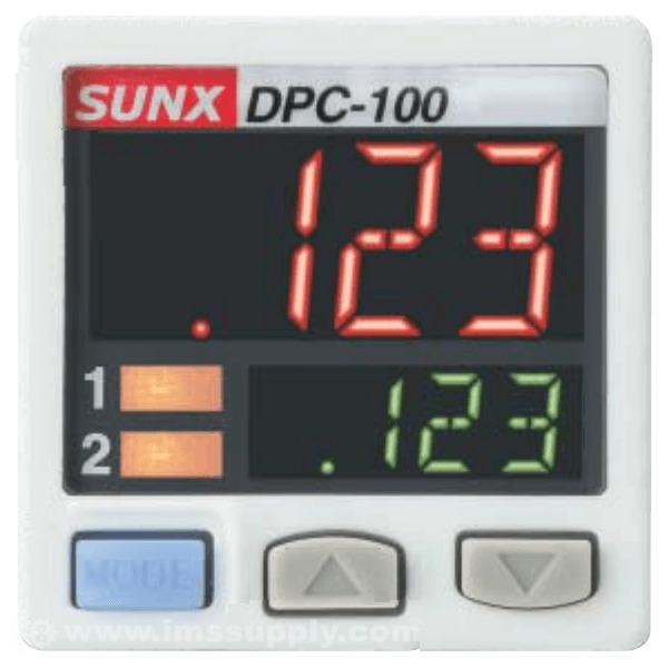 Panasonic DPC-101 Dual Display Digital Pressure Sensor Controller - IMS ...