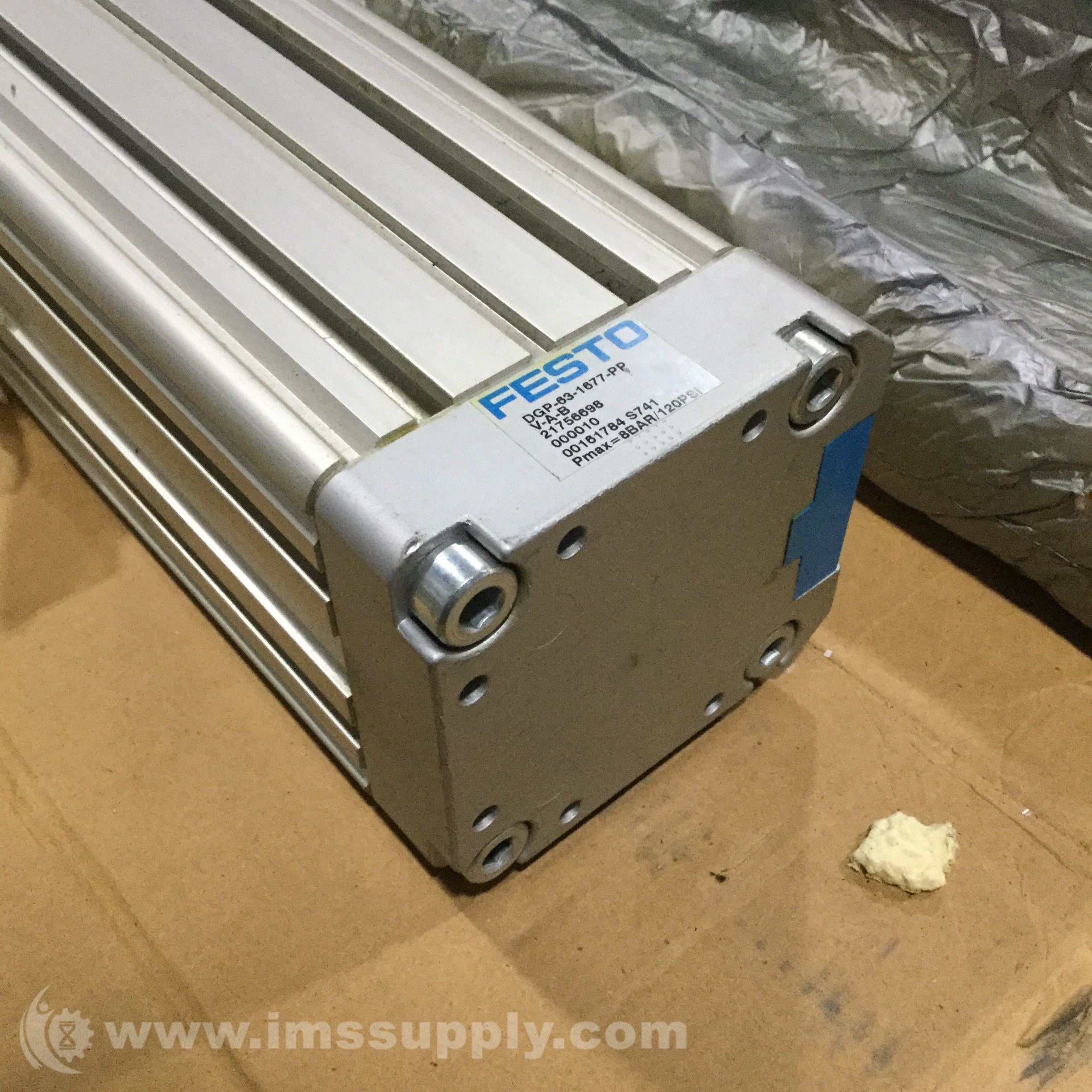 Festo DGP-63-1677-PPV-A-B DGP Rodless Drive Unit - IMS Supply