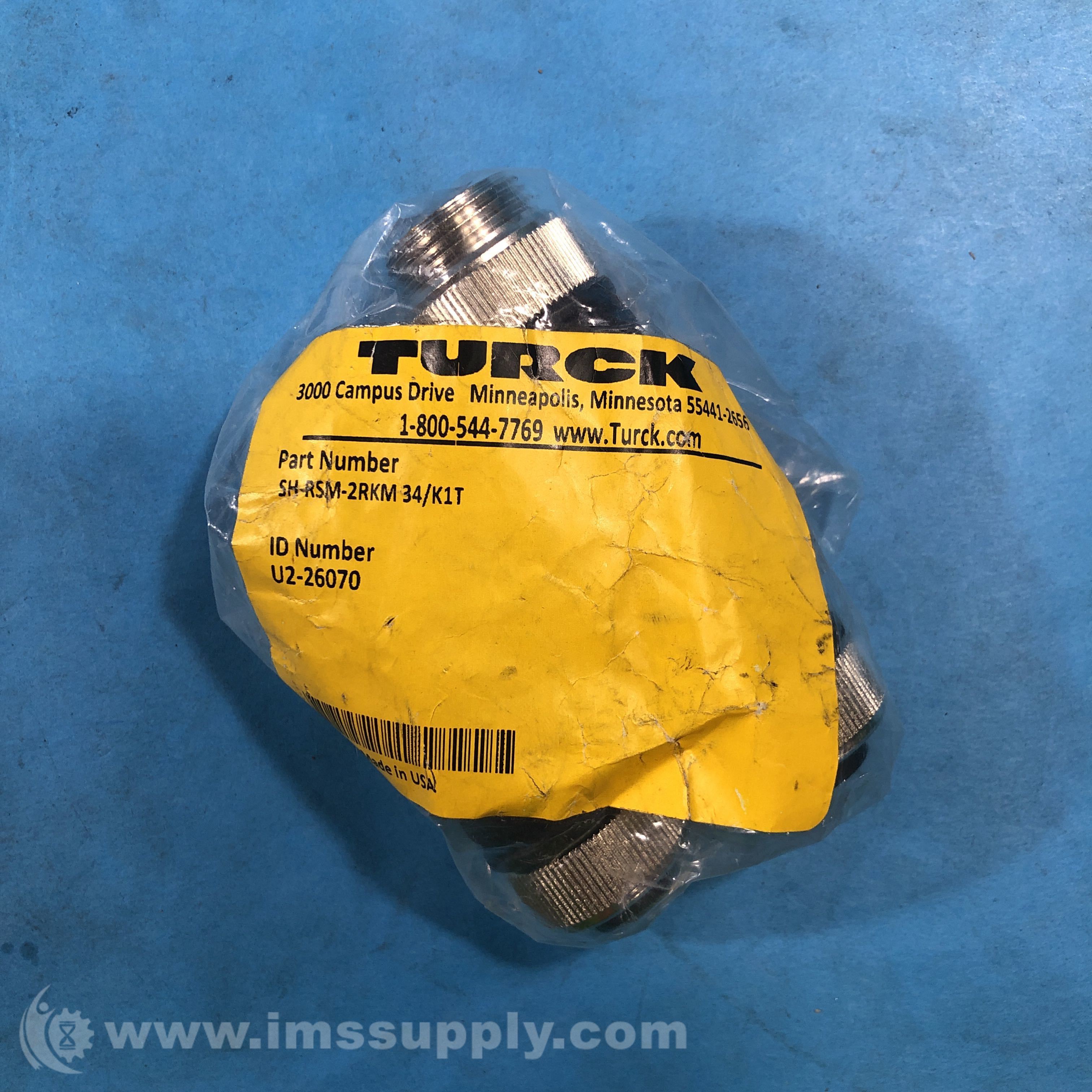 Turck SH-RSM-2RKM 34/K1T Tee Splitter - IMS Supply