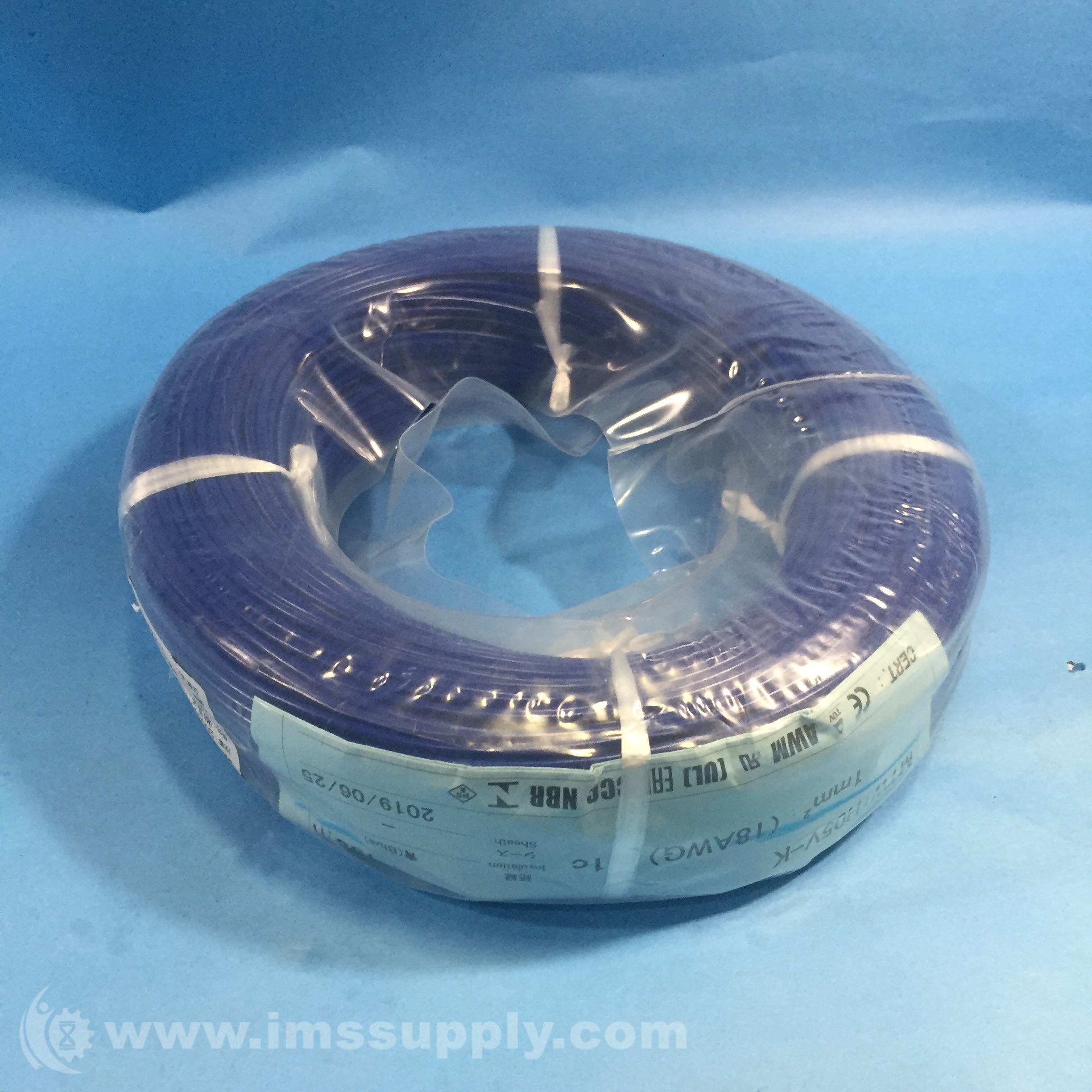 Nichigoh 0003 0010002 1.0mm2/AWG18-B Single Conductor Cable - IMS Supply