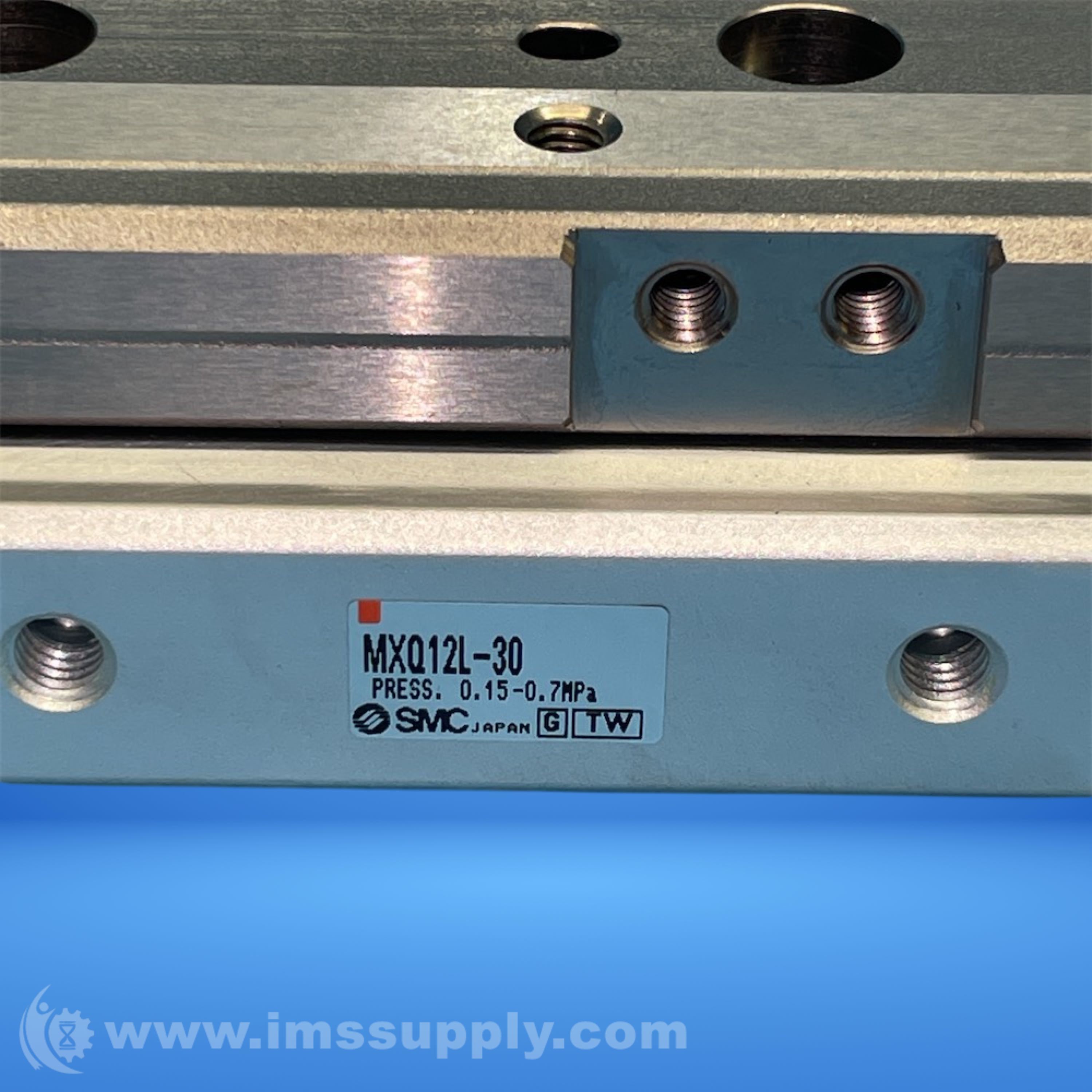 SMC MXQ12L-30 Air Slide Table, MXQ Series - IMS Supply