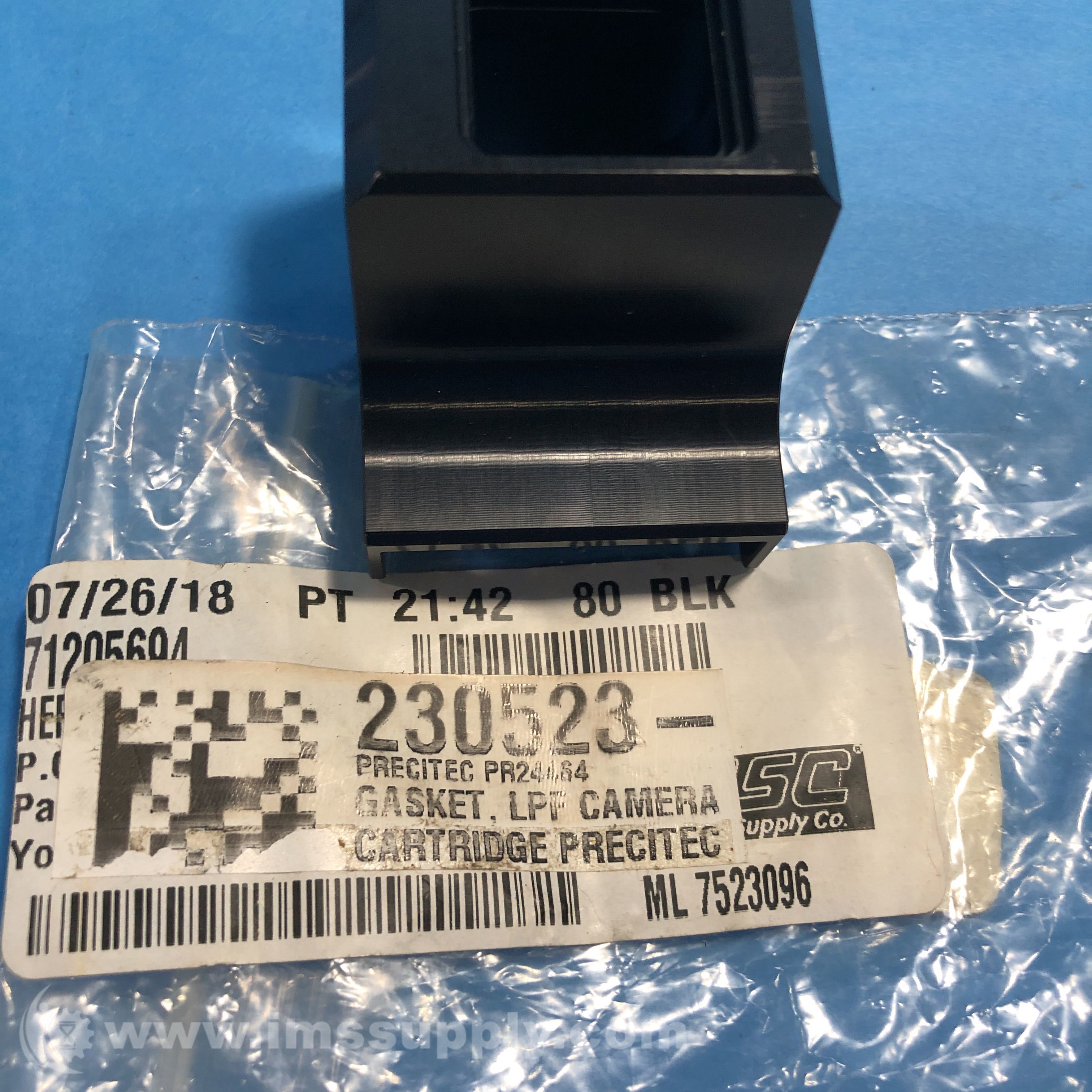 Precitec PR24464 Gasket, LPF Camera Cartridge - IMS Supply