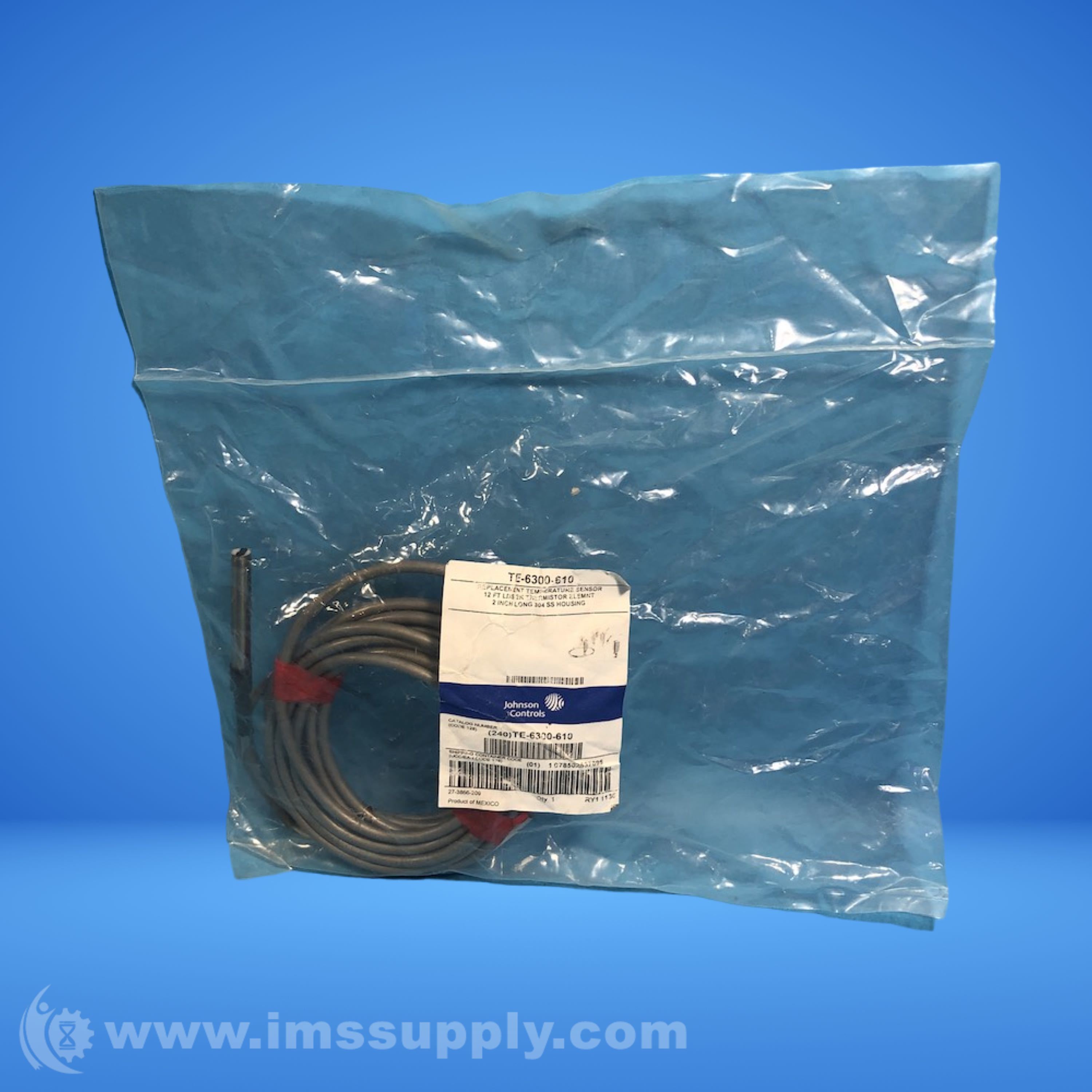 Johnson Controls TE-6300-610 Cordset - IMS Supply