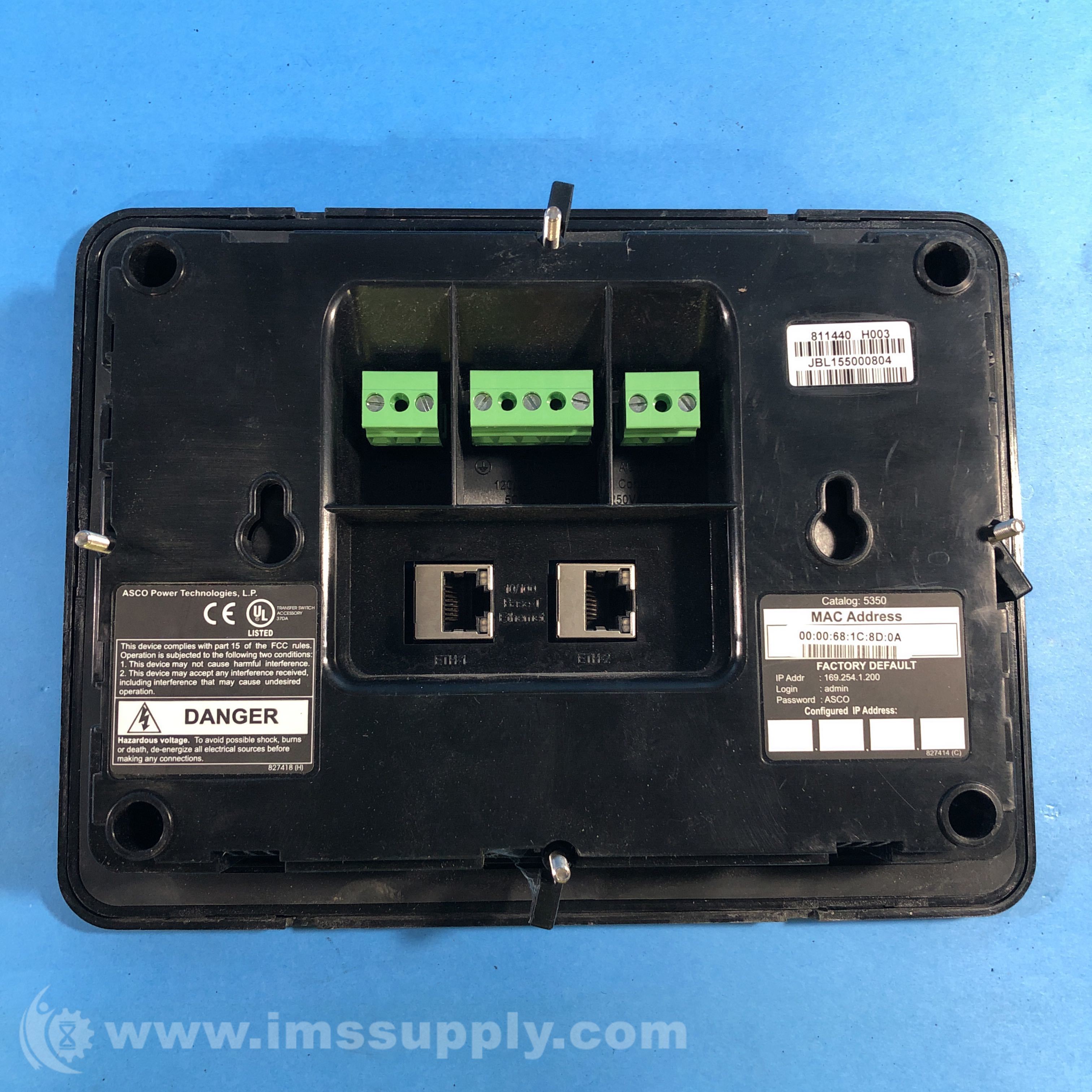 Emerson 5350 8 Channel Remote Annunciator - IMS Supply