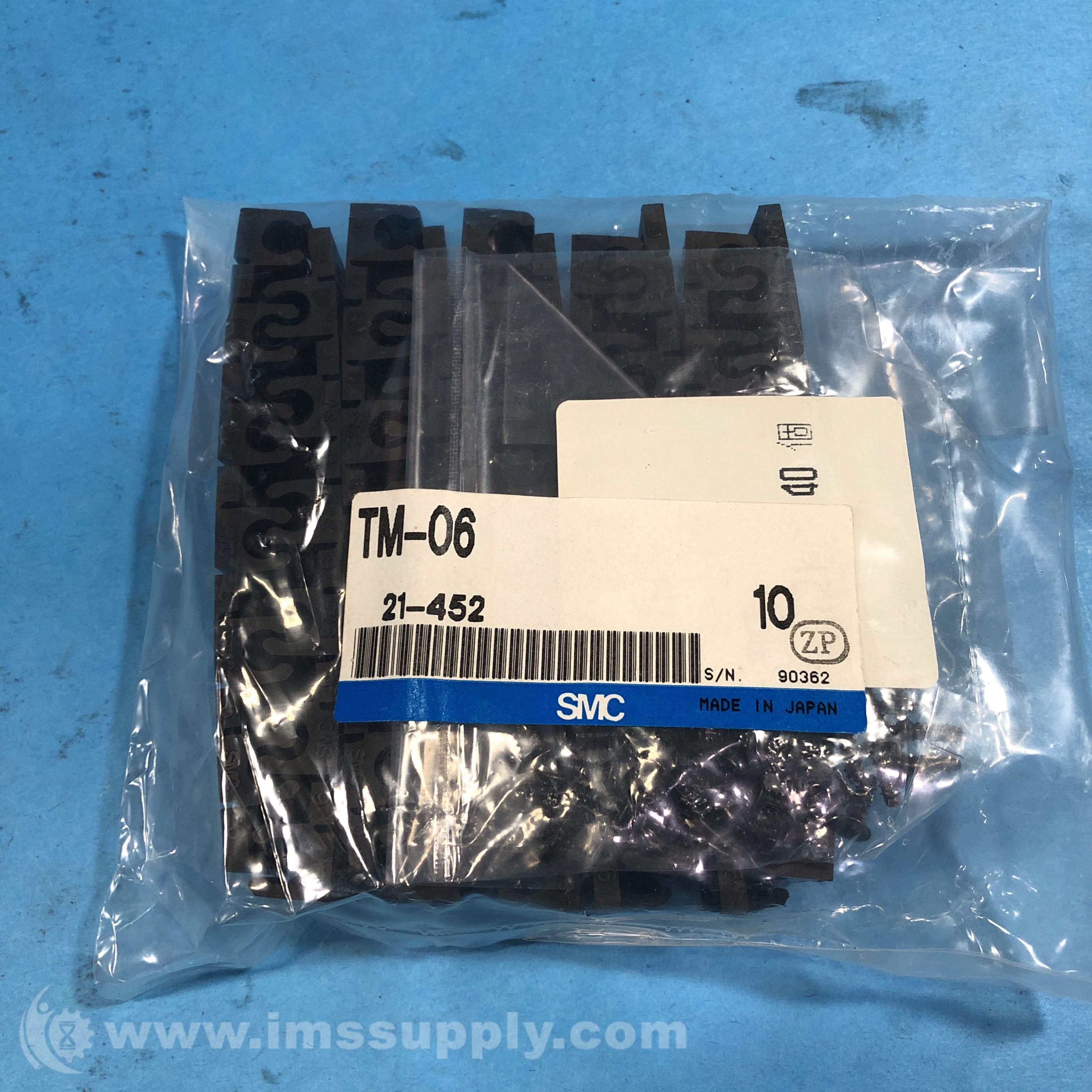 SMC TM-06 Box of 10 Packages of 10 Tube Holders - IMS Supply