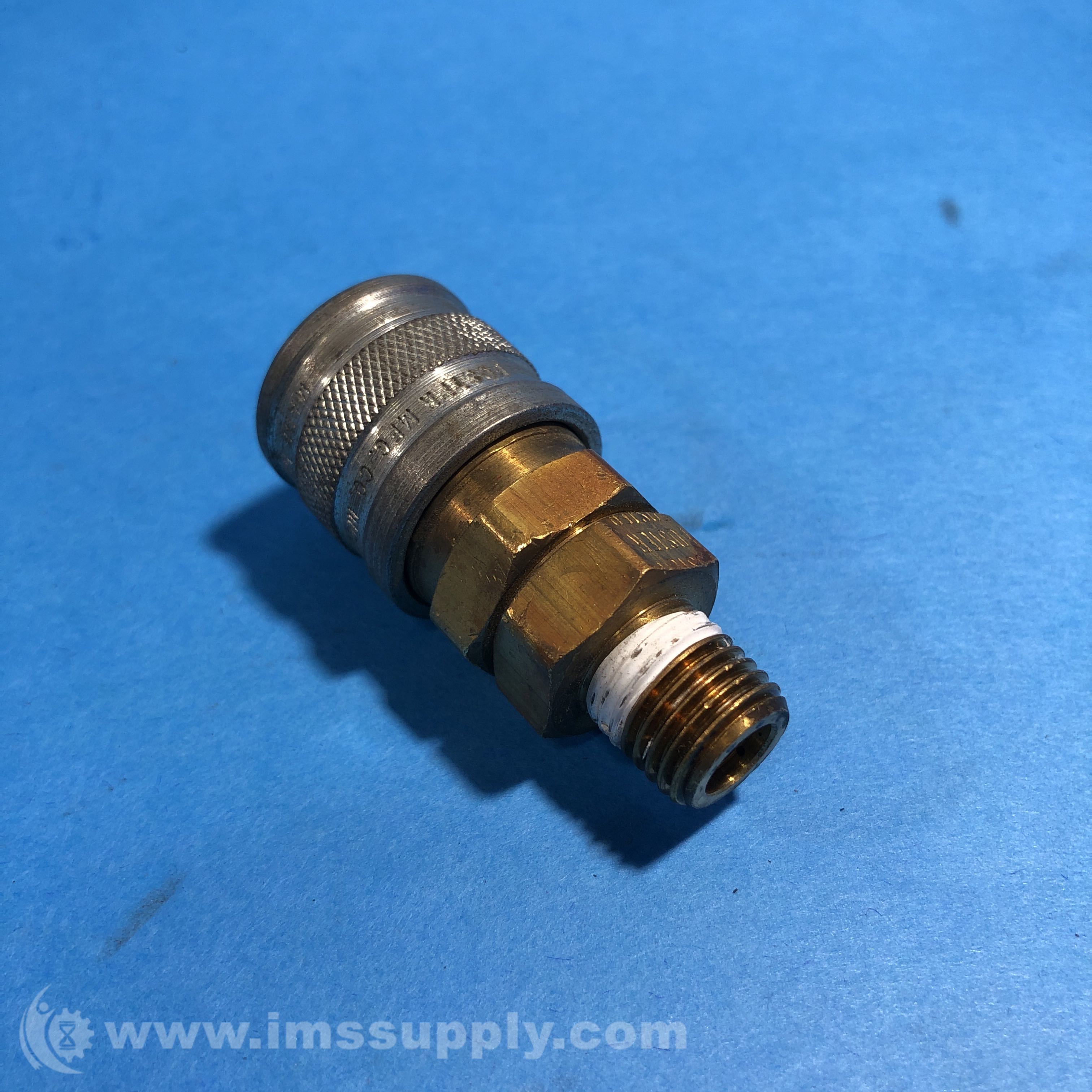 Foster 3103, 3 Series, Industrial Coupler, Manual, 1/4 Male NPT - IMS ... Foster 3103, 3 Series, Industrial Coupler, Manual, 1/4 Male NPT - IMS ...