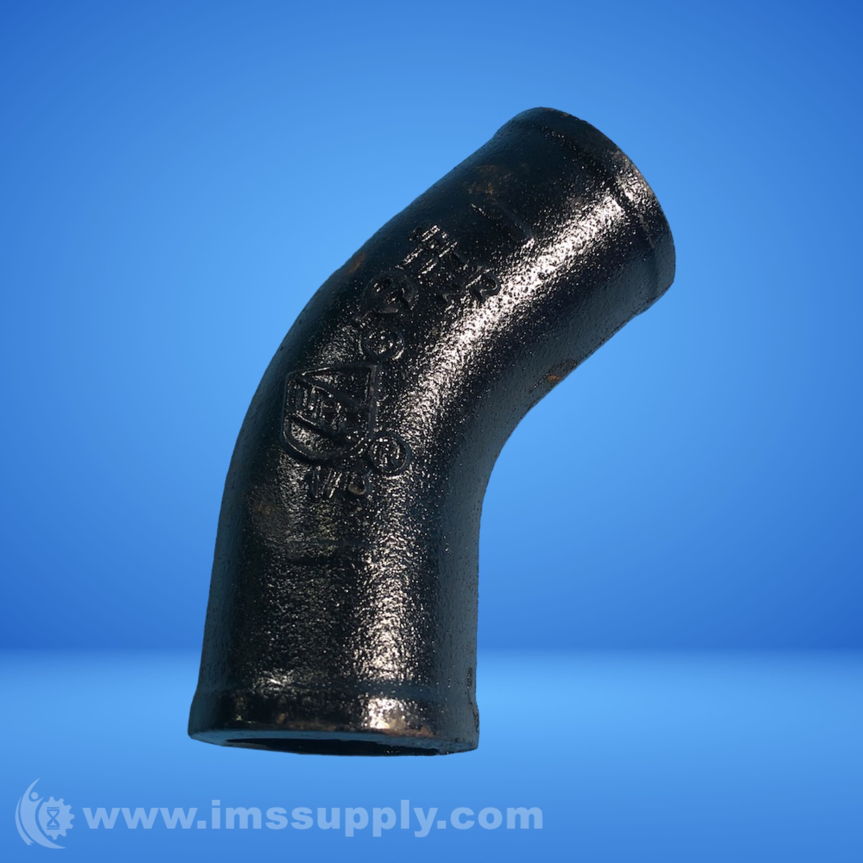 Charlotte Pipe NH-12 Size 1-1/2 inch No-Hub 1/8 Bend Elbow - IMS Supply