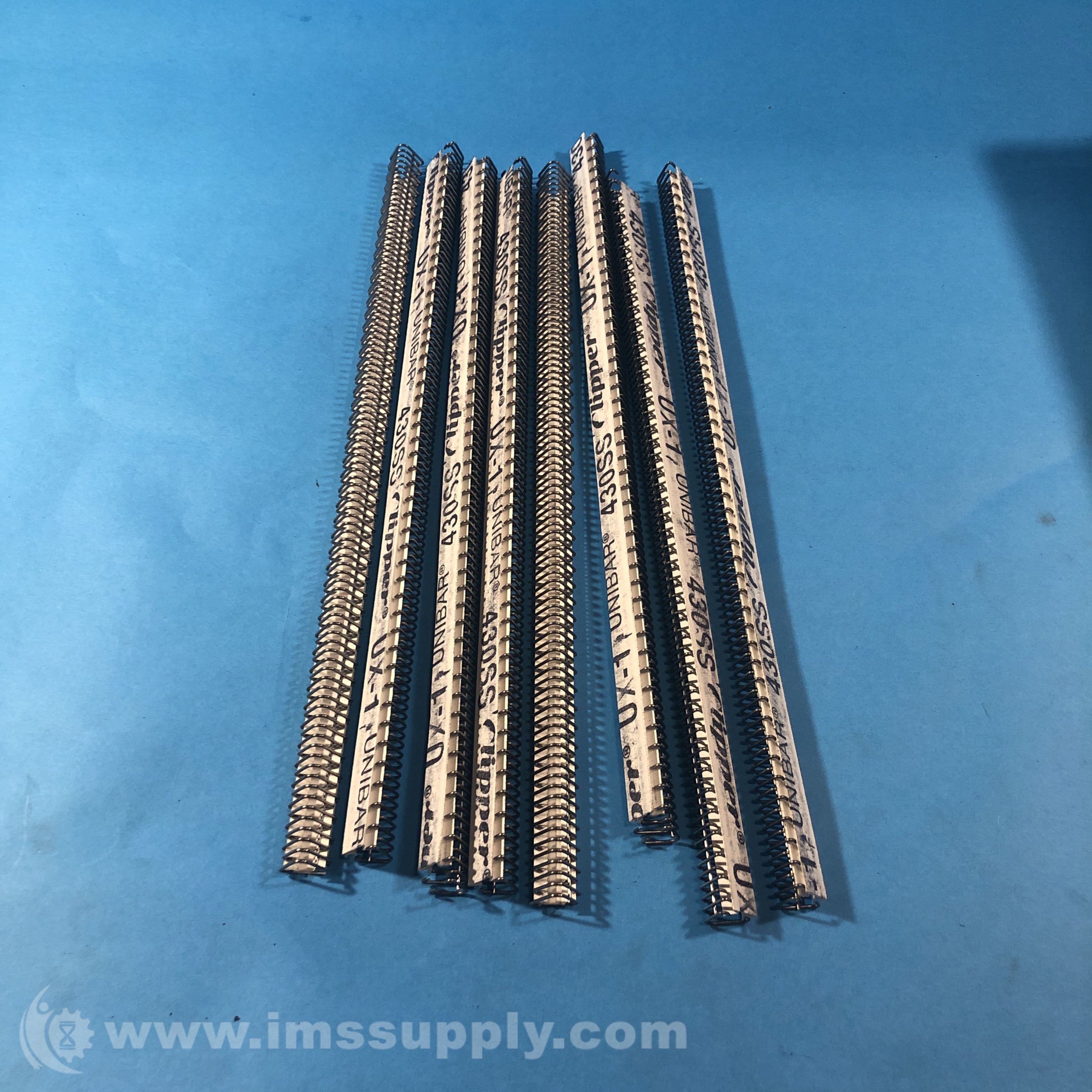 Clipperbelt UX1S12 Flexco Clipper 12 Unibar Fasteners, Box of 12 - IMS ...