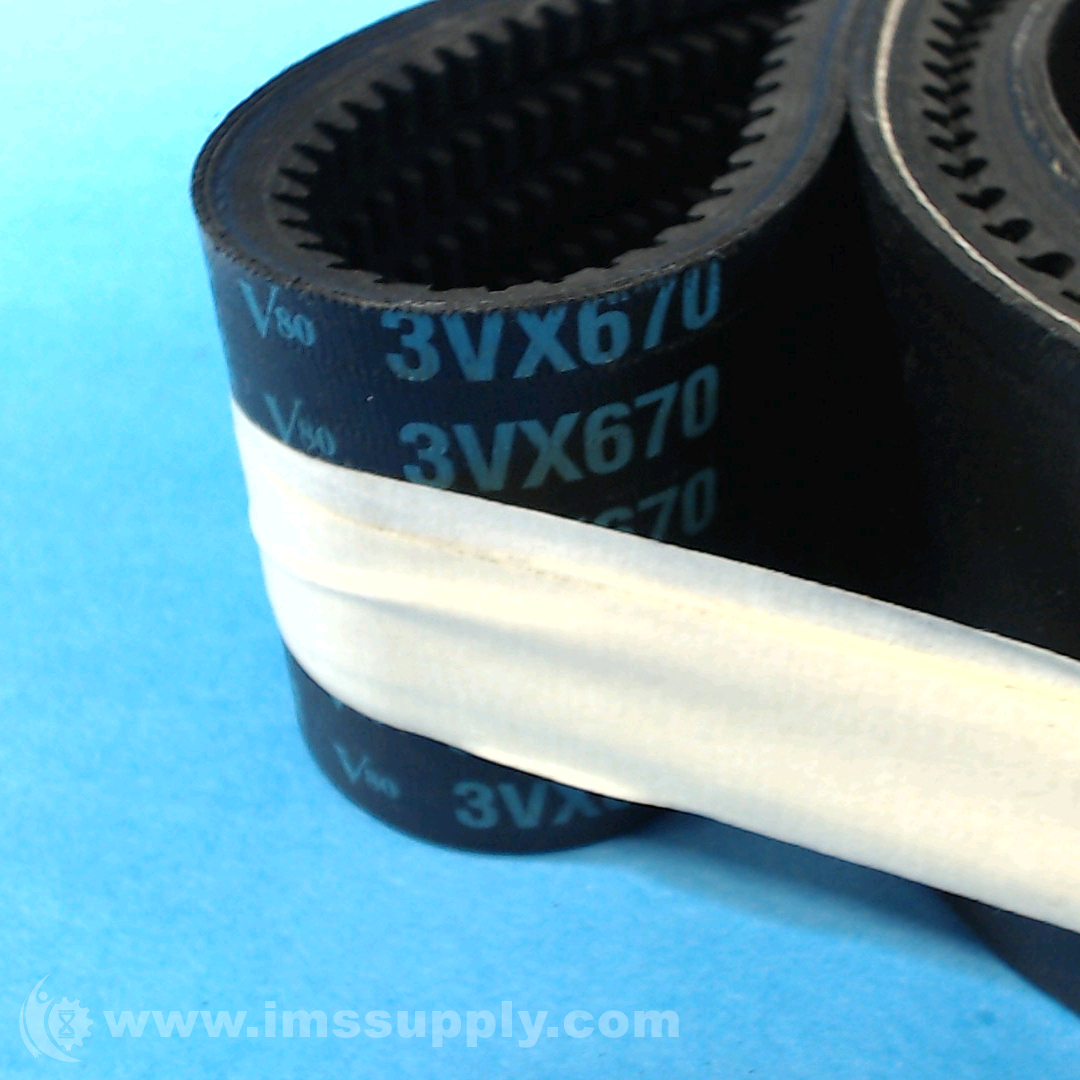 Gates 3VX670 Super HC Powerband Vextra 3/8 - IMS Supply