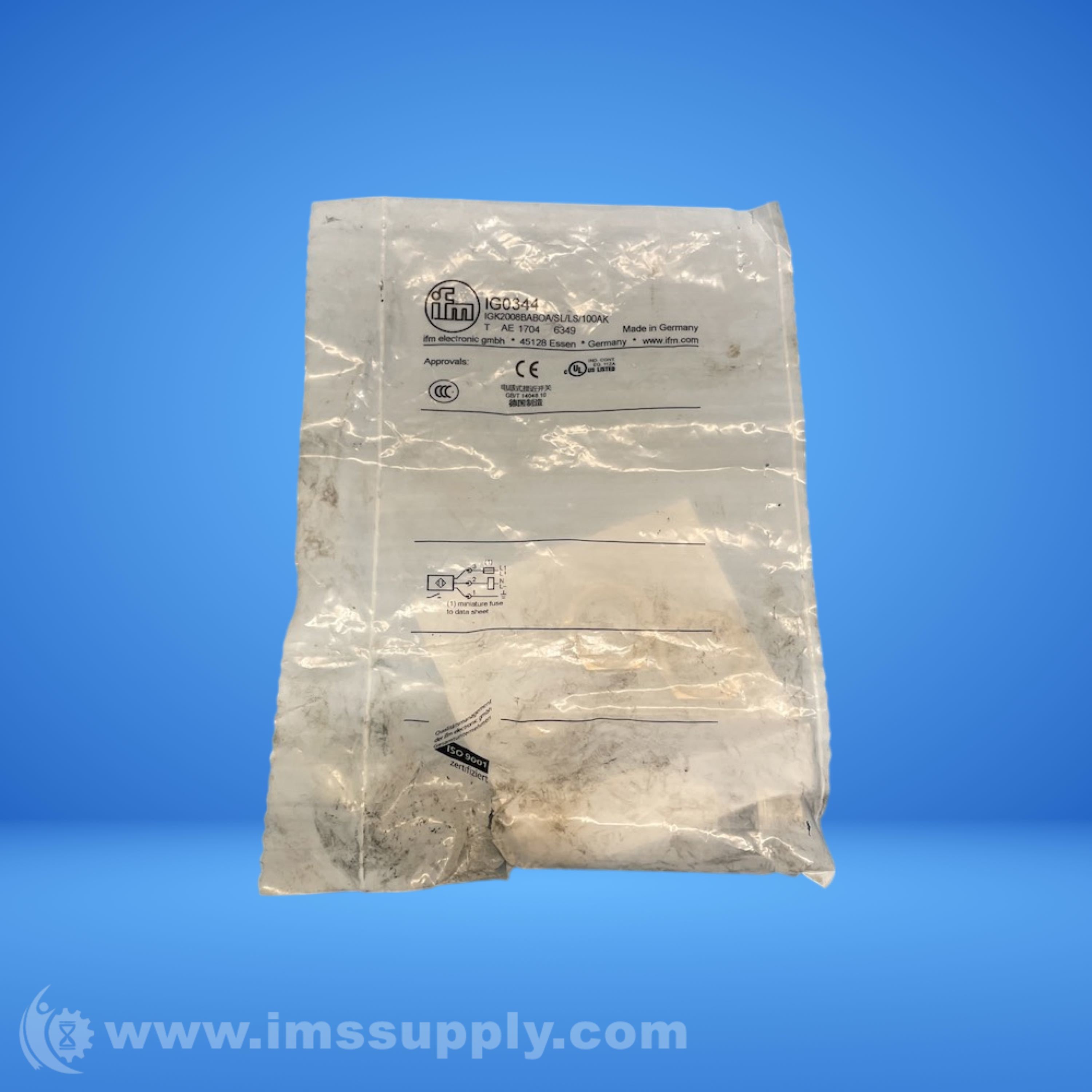 IFM Efector IG0344 Inductive Sensor - IMS Supply