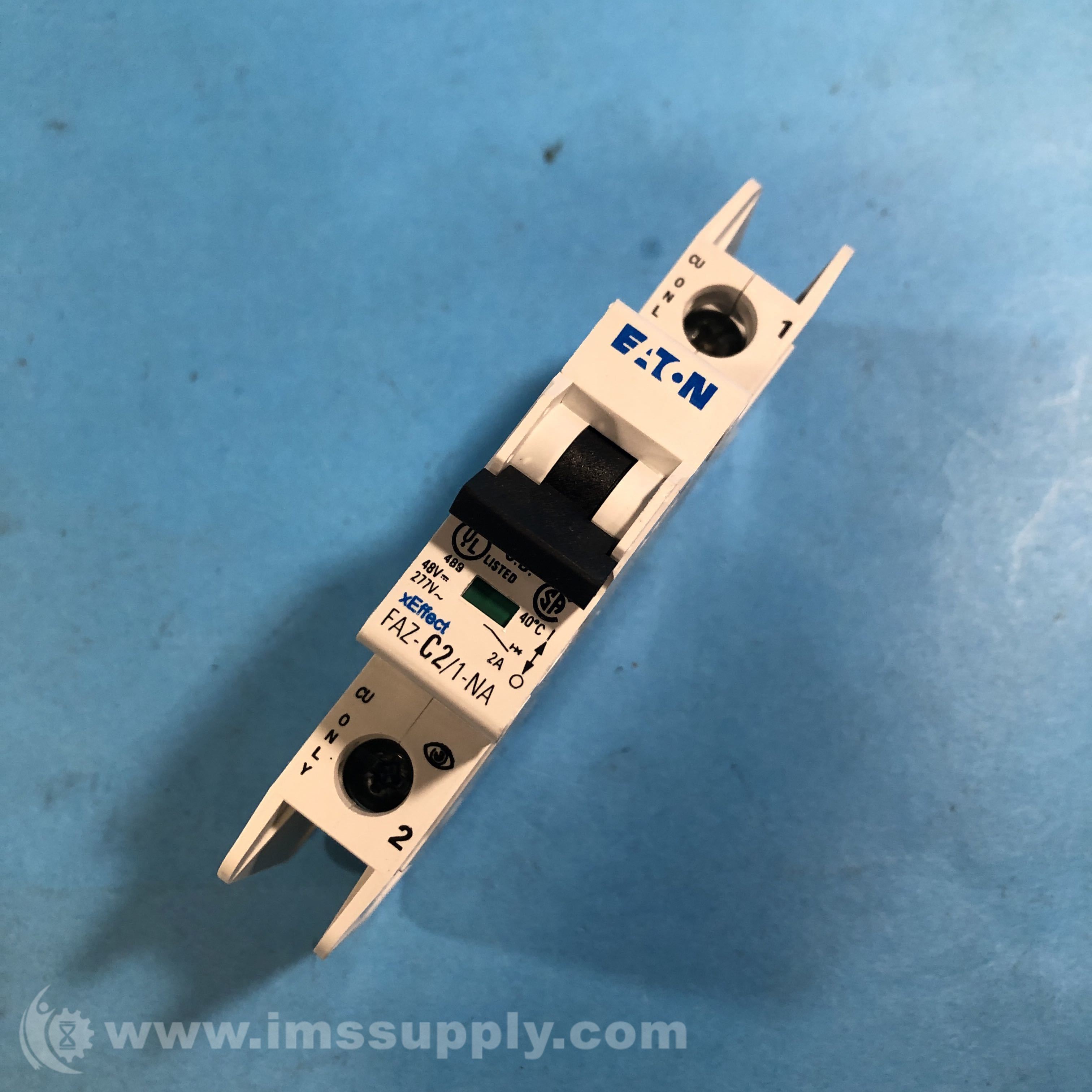 Eaton Corporation FAZ-C2-1-NA-SP Miniature Circuit Breaker - IMS Supply