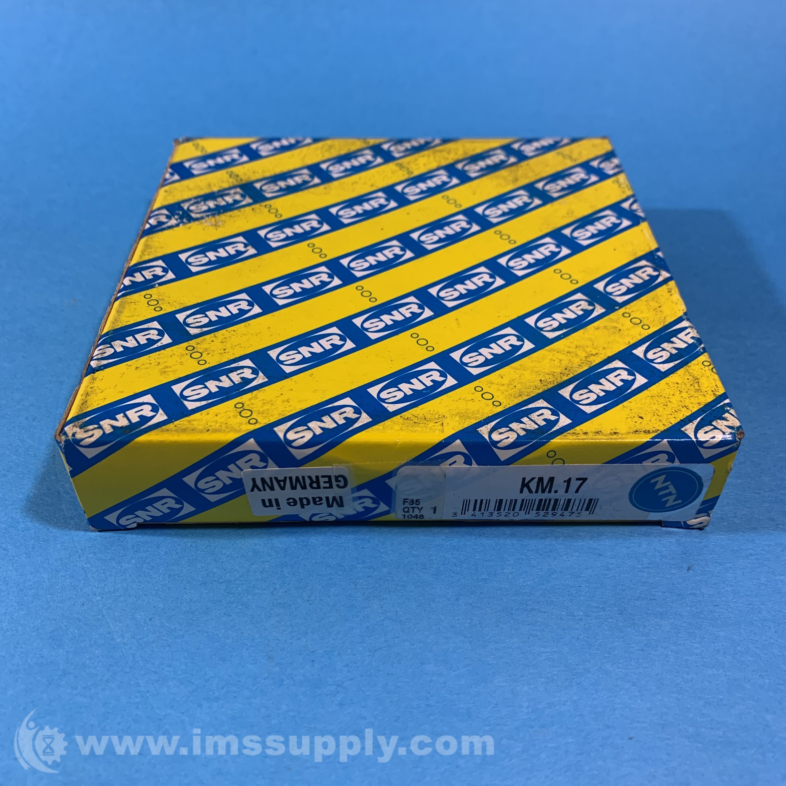 Snr KM.17 Metric Lock Nut, Steel, M85 2 Thread - IMS Supply