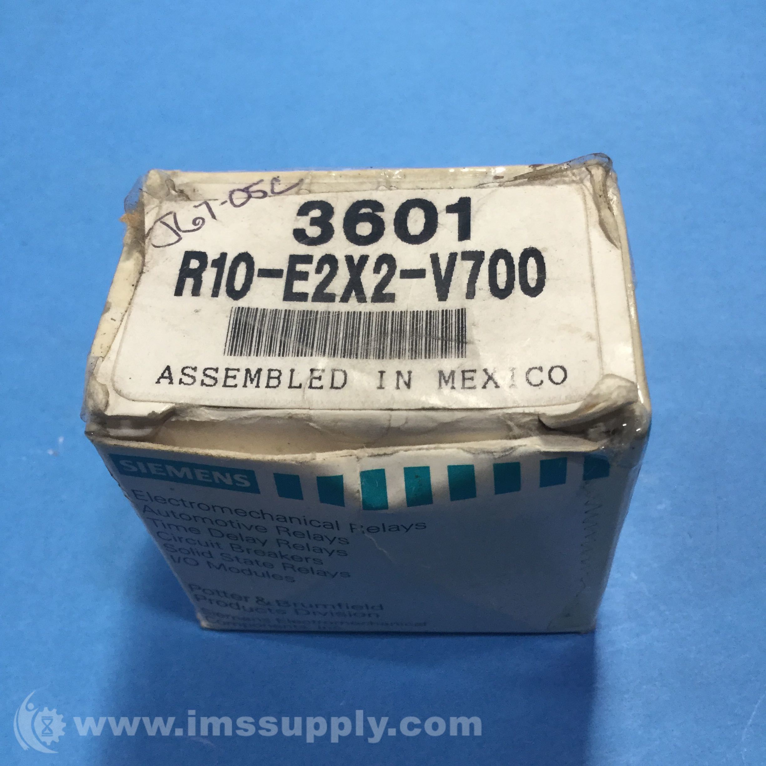 Siemens R10-E2X2-V700 General Purpose Relay, 5A 24V - IMS Supply
