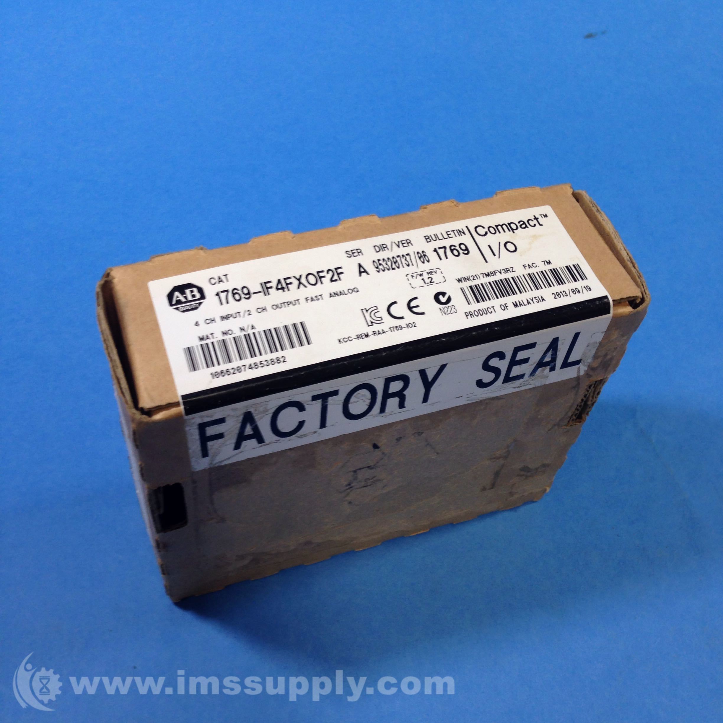 Allen Bradley 1769-IF4FXOF2F - IMS Supply