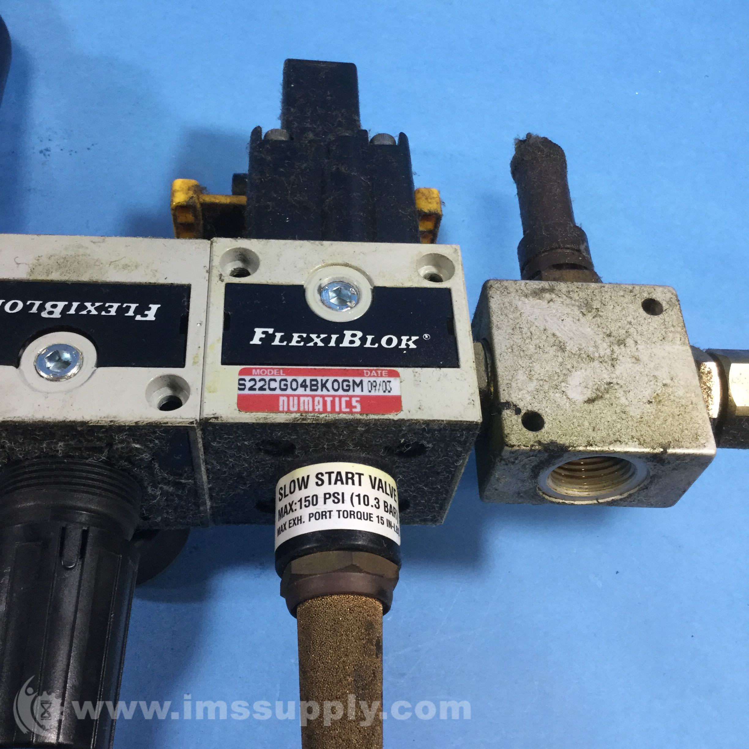 Numatics F22BG04 Series 22 Filter 3.8 oz Bowl 1/2 BSPP w/5 Micron - IMS ...