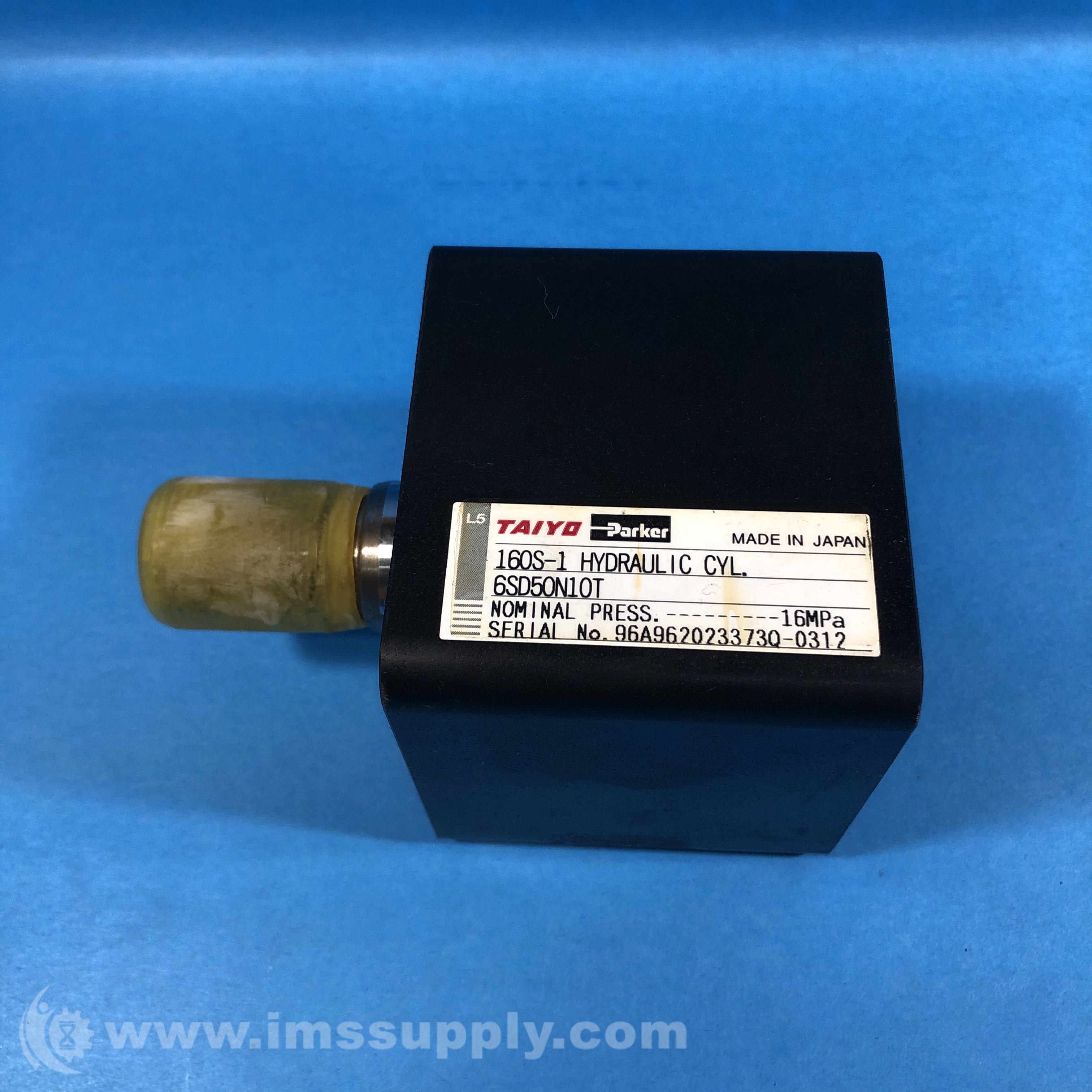 TAIYO 160S-1-6SD50N10T Hydraulic Cylinder - IMS Supply