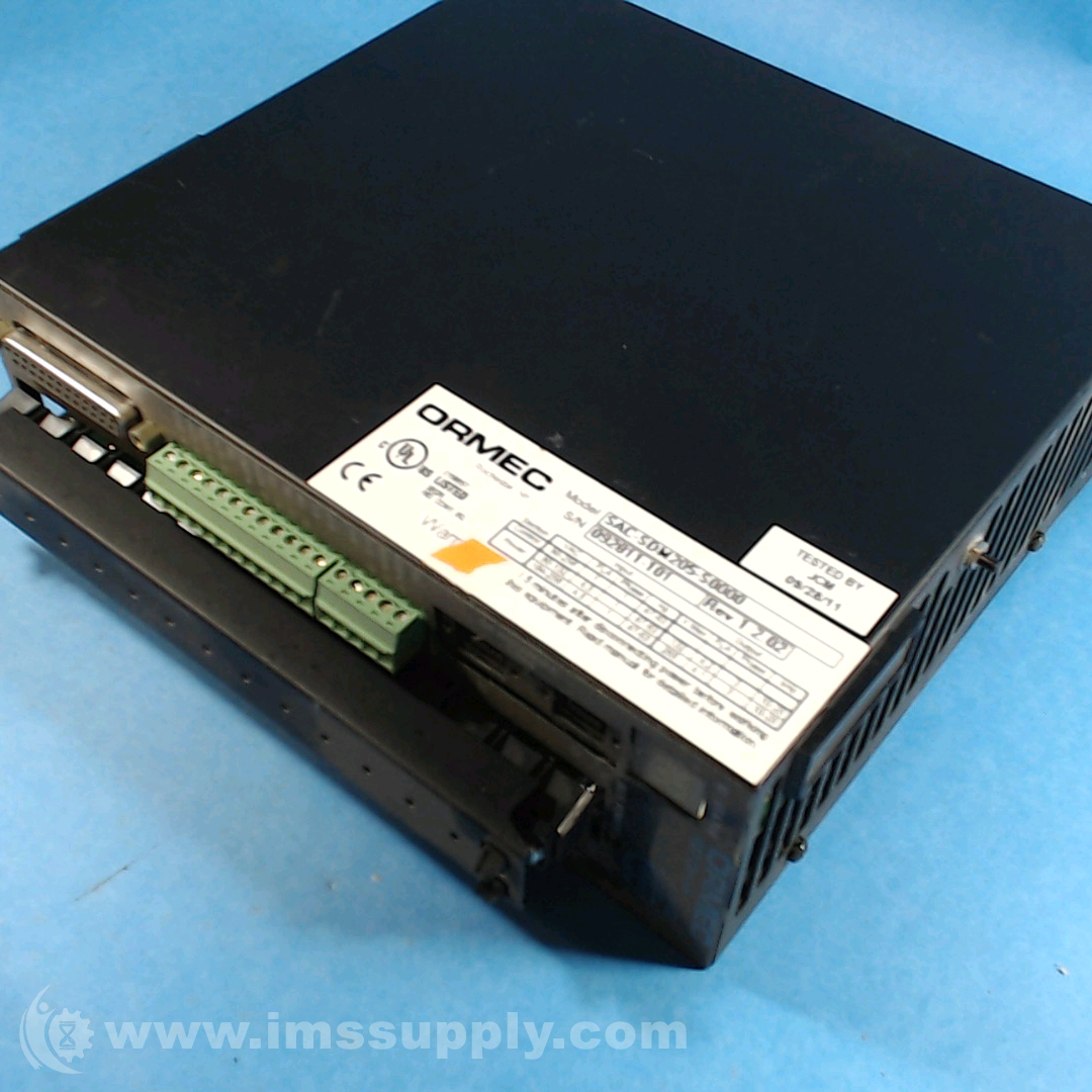 Ormec SAC-SDM205-S0000 Servo Drive - IMS Supply