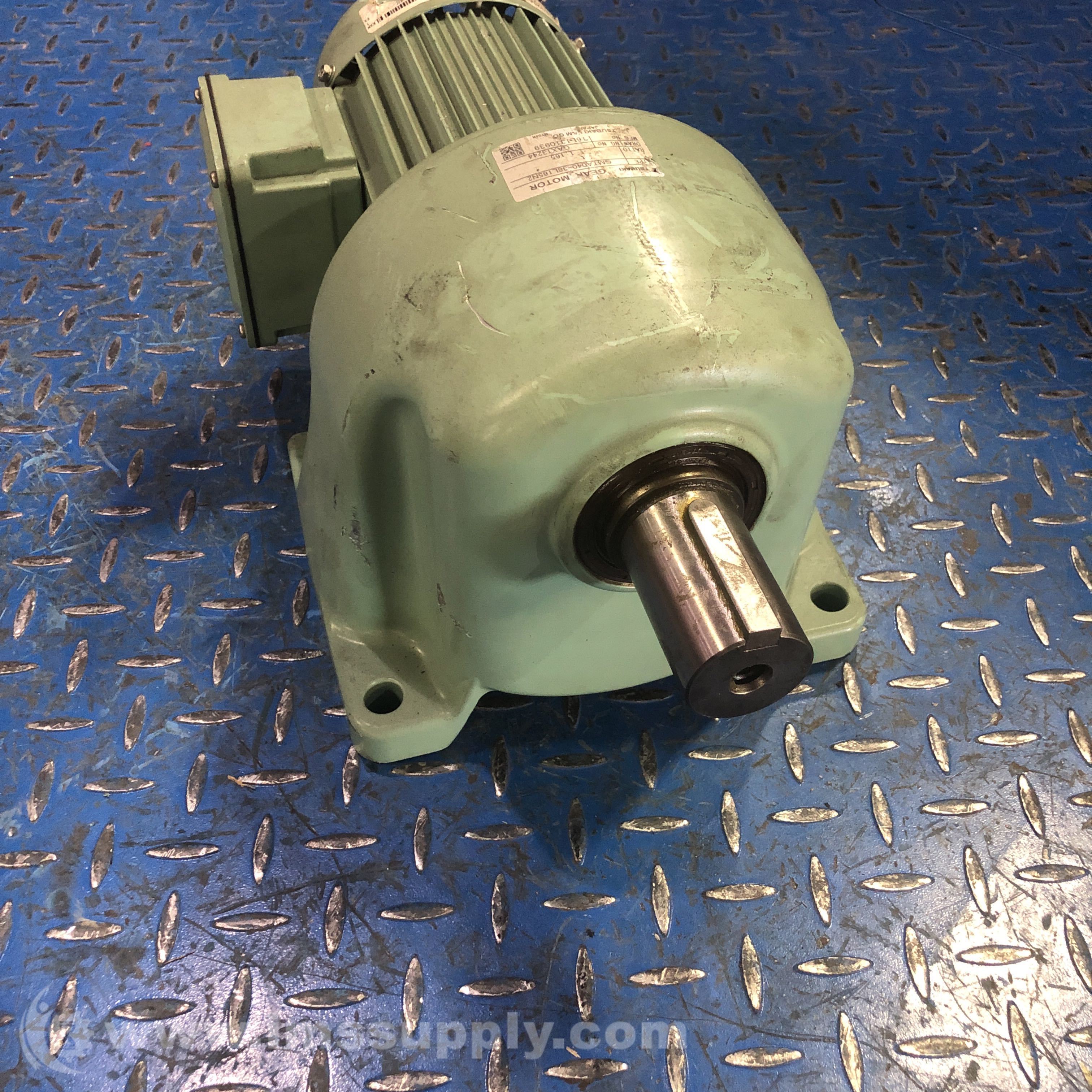 Tsubaki GMTA040-38L165N2-TK-03 Gear Motor - IMS Supply