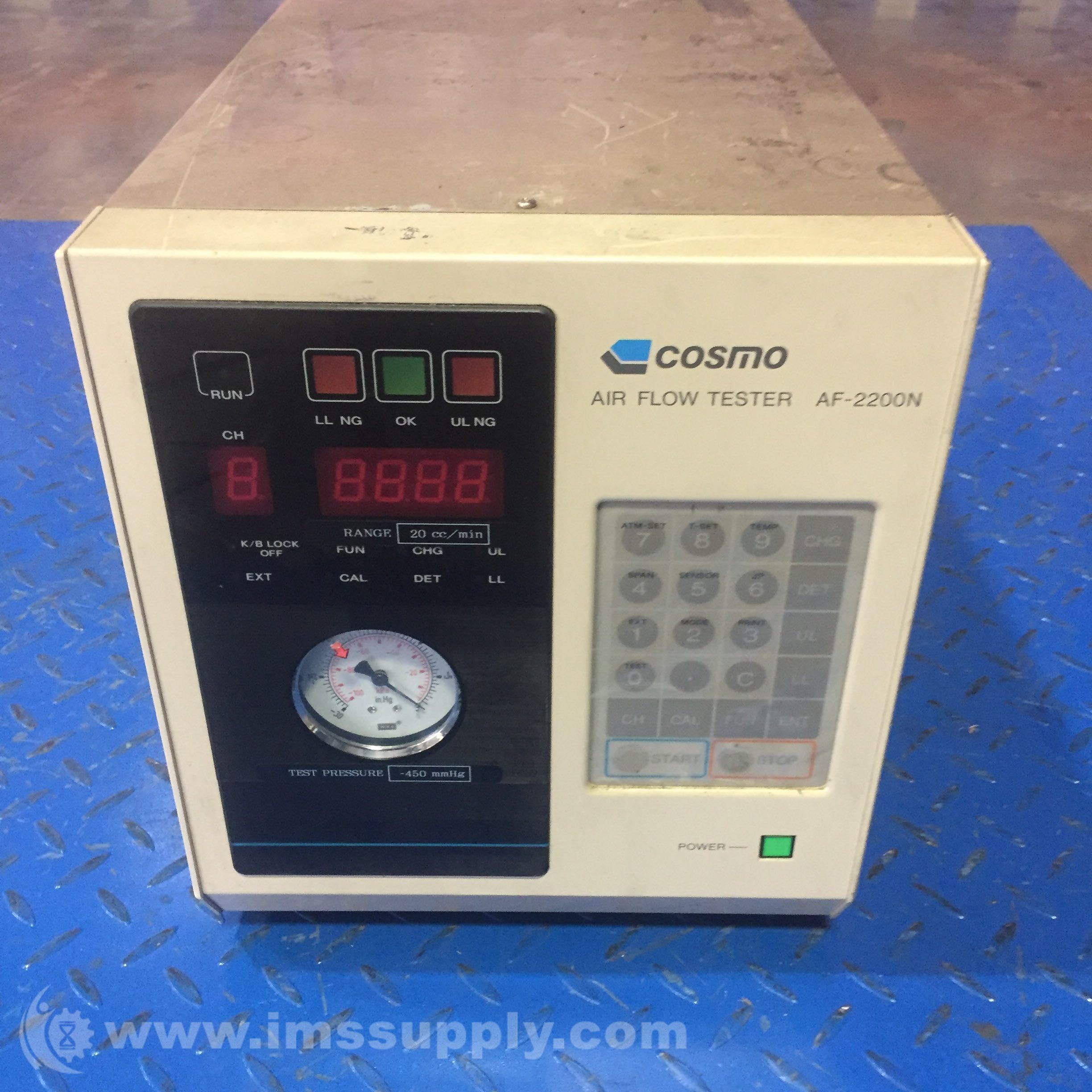 Cosmo AF-2200BJRV Air Flow Tester - IMS Supply